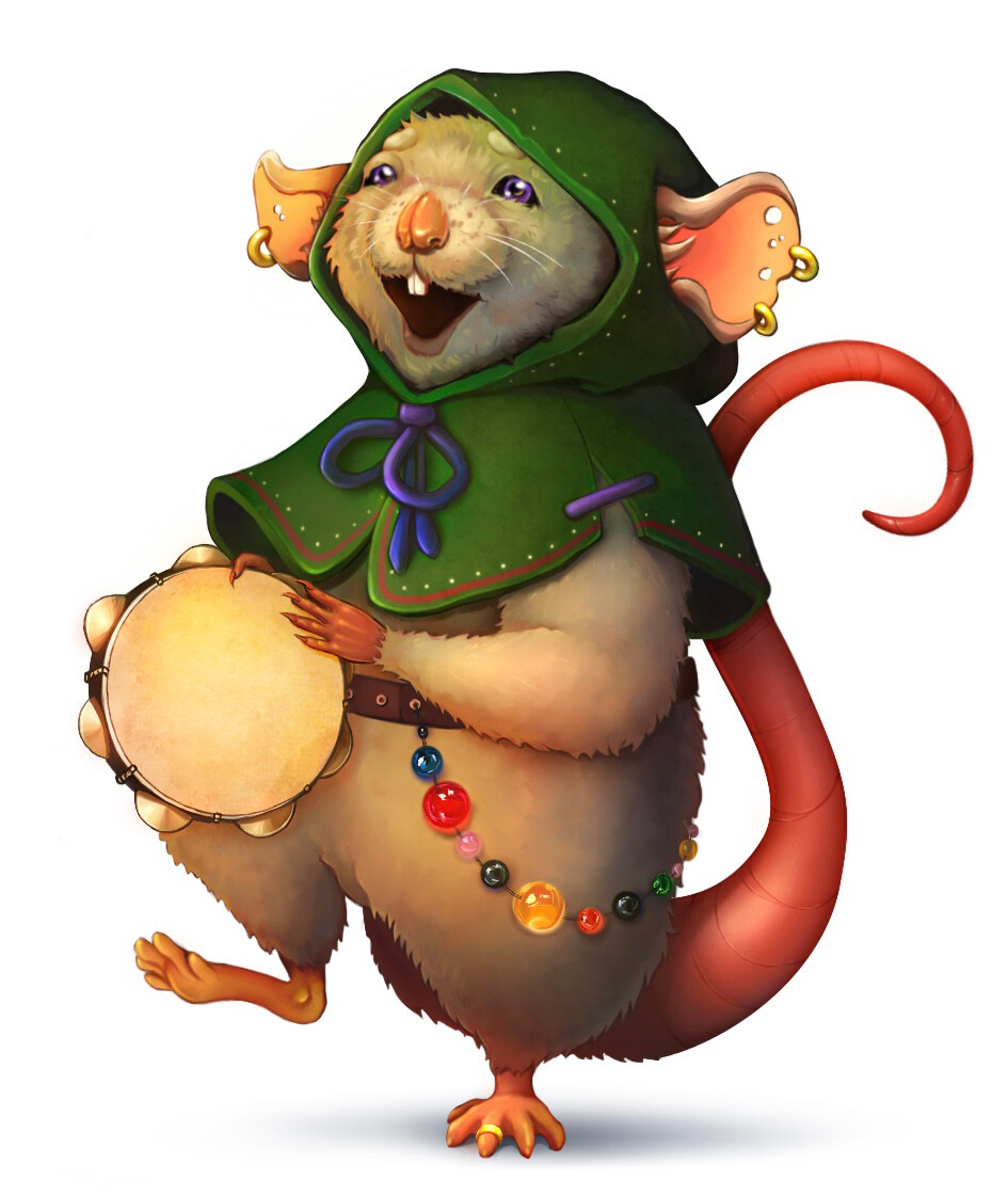 ArtStation - Mouse Bard