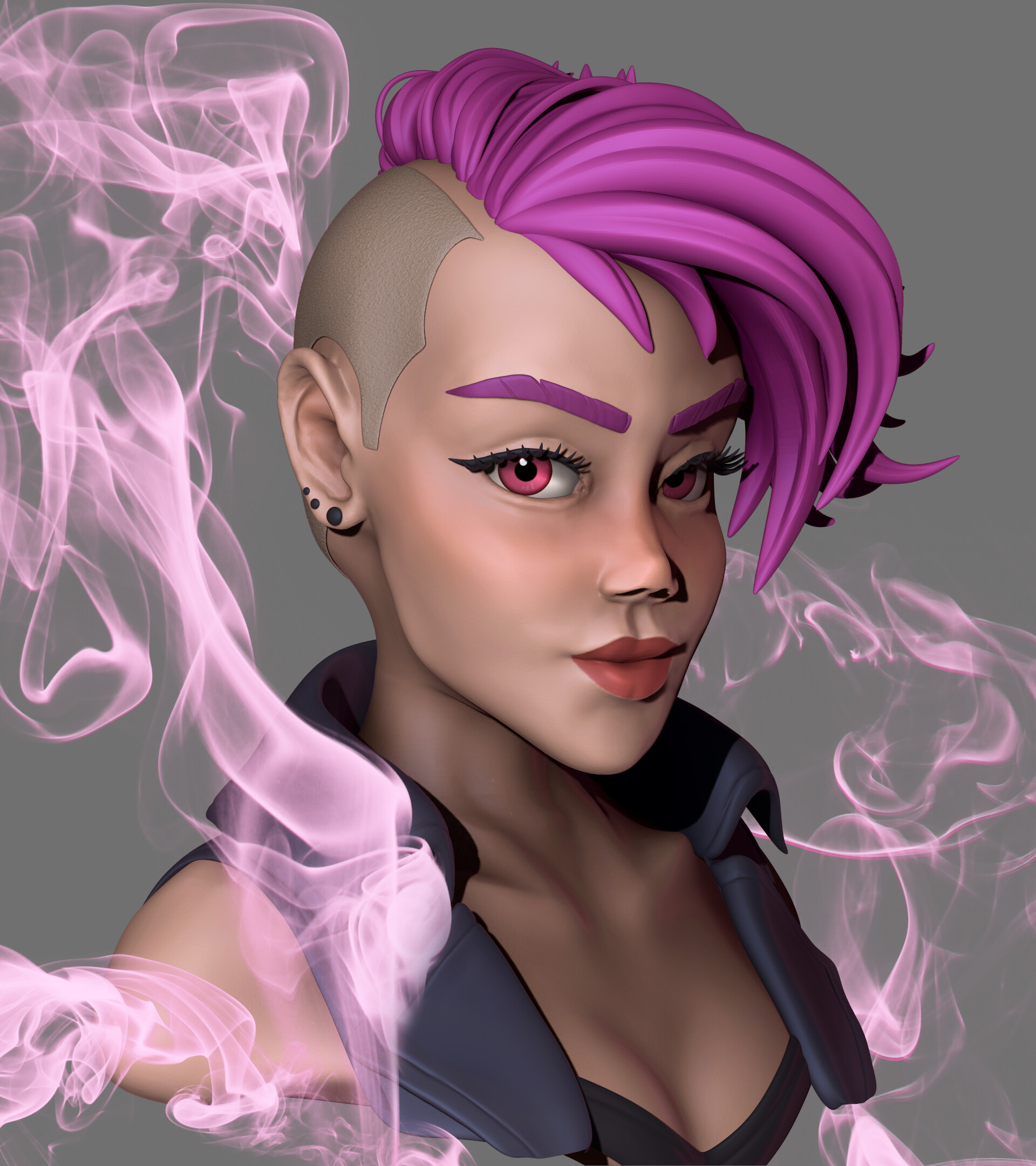 ArtStation - Punk girl