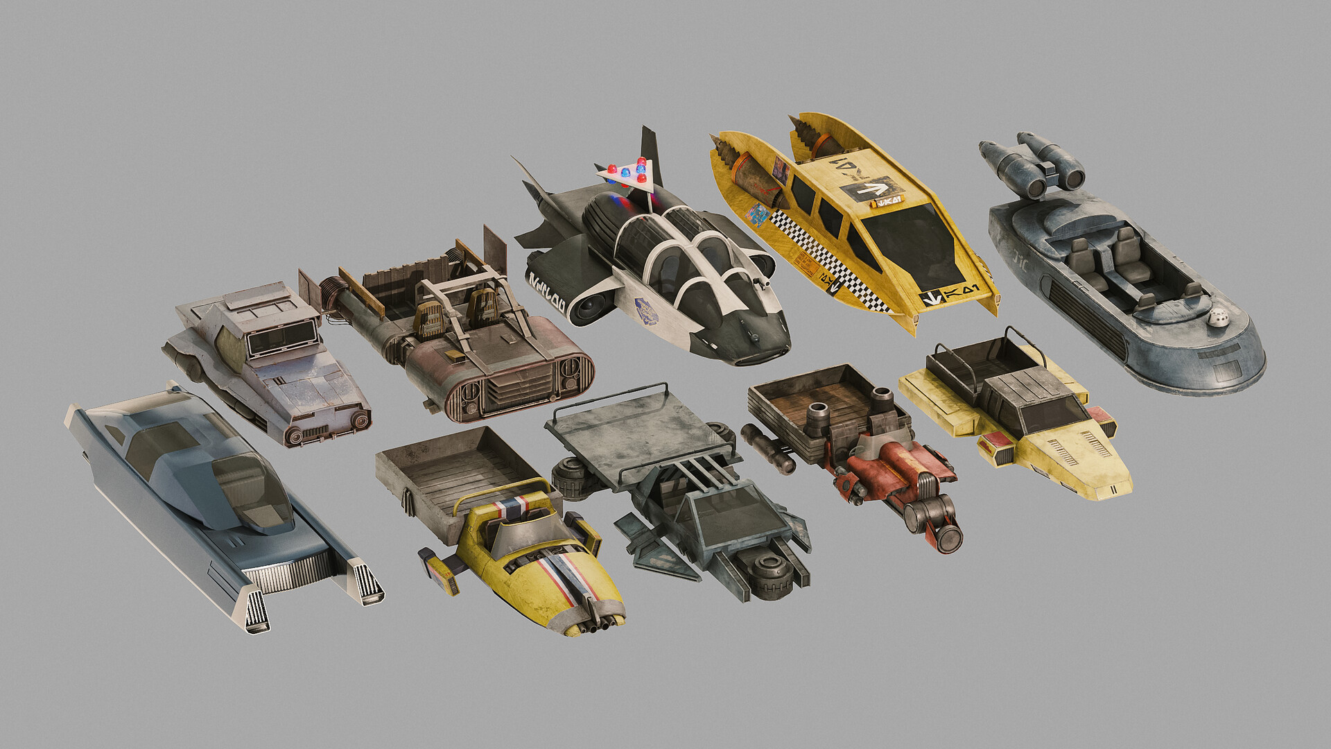 ArtStation - Ultimate Speeders Set Pack - Star Wars