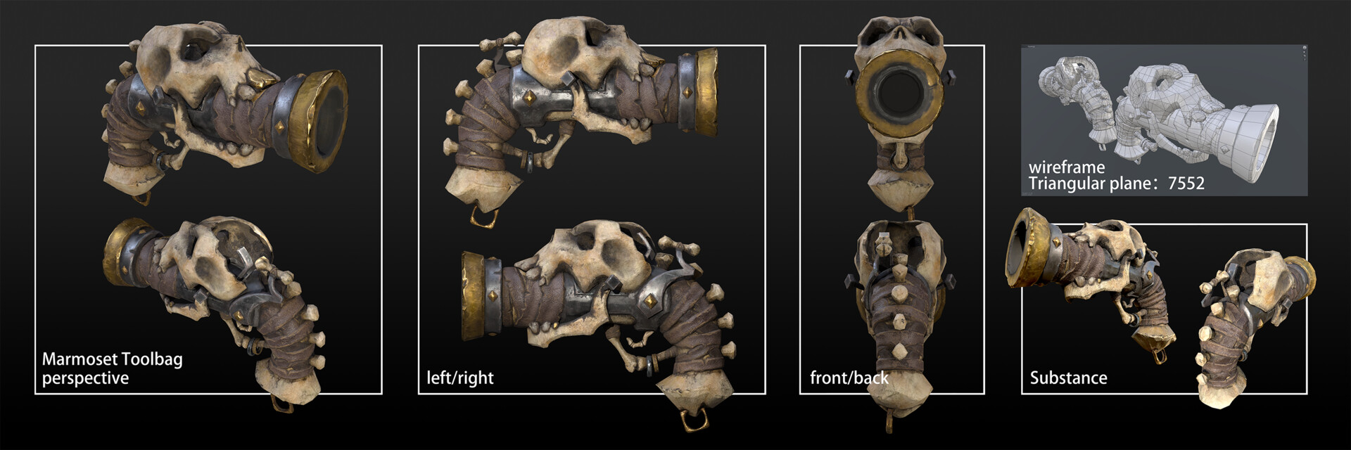 ArtStation - Skull gun