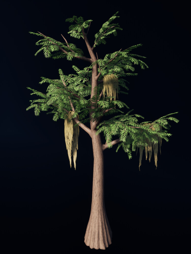 ArtStation - Louisiana Swamp Foliage