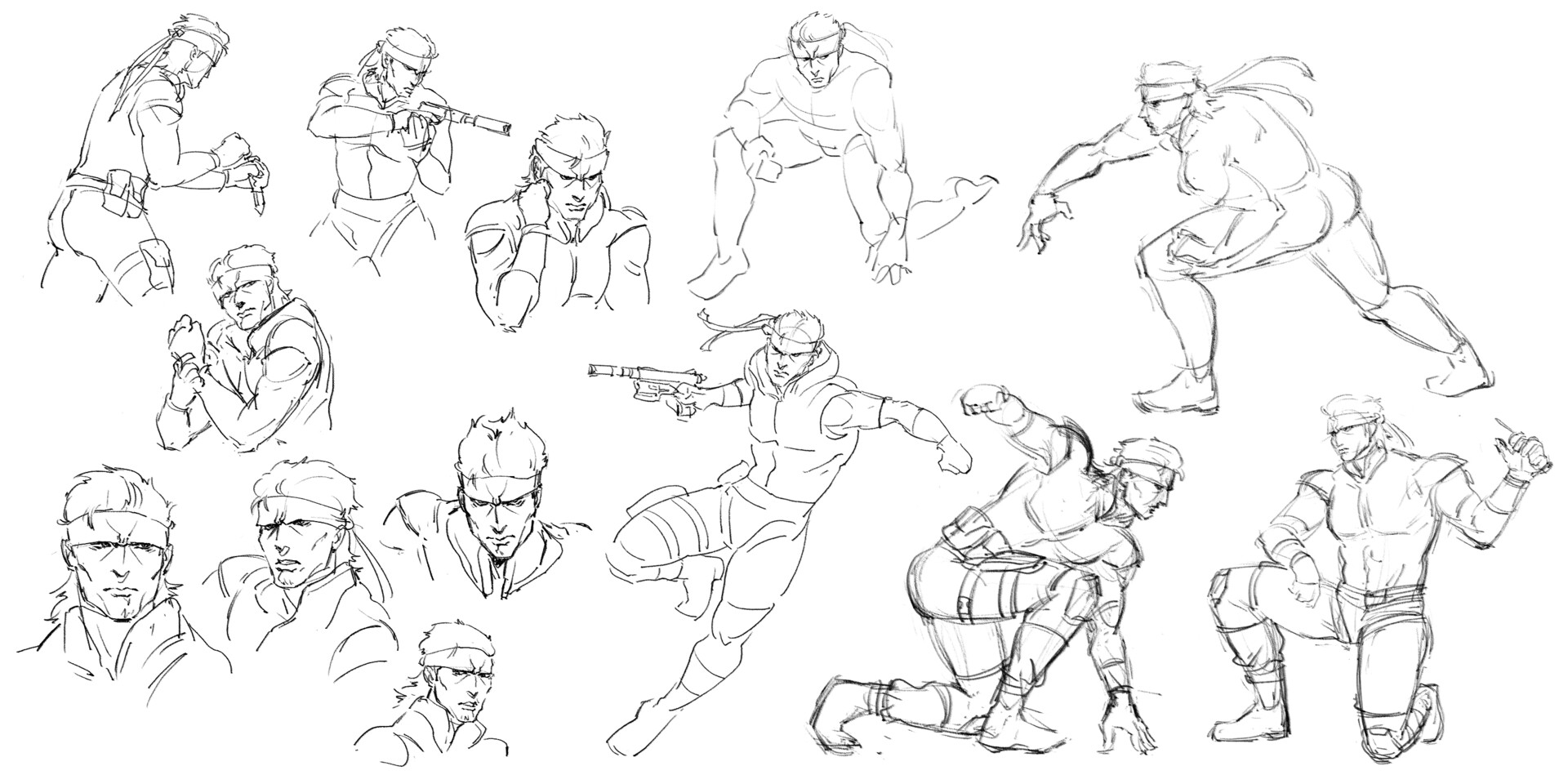 ArtStation - Solid Snake