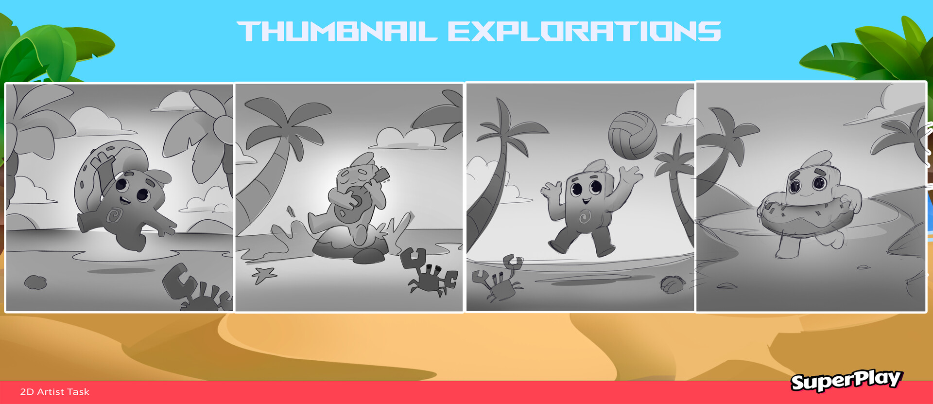 Marcos Saory - Summer Splash Screen test