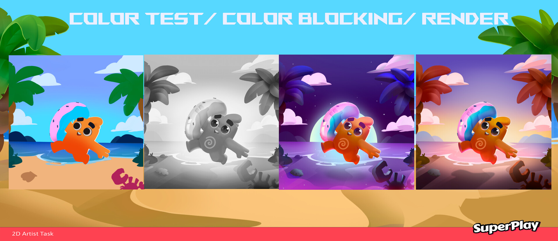 Marcos Saory - Summer Splash Screen test