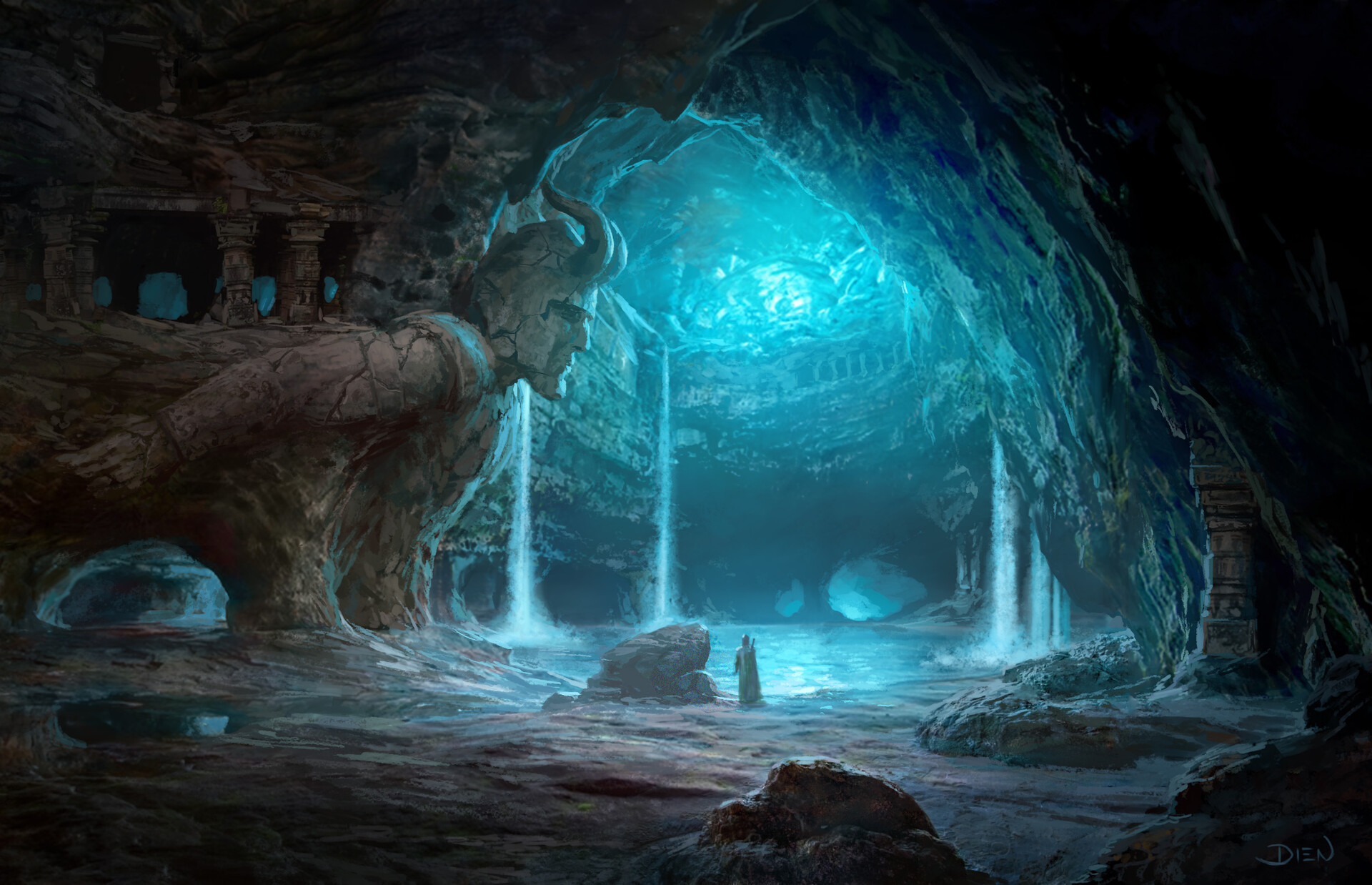 ArtStation - Undermountain High Concept