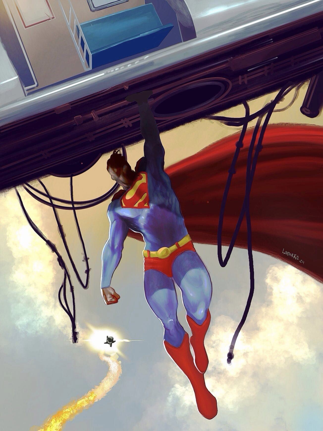 ArtStation - Superman Saves the Day