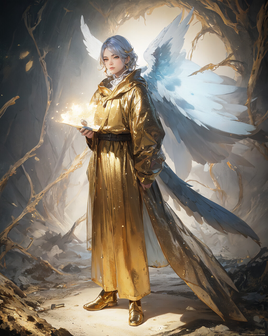 4K Anime Reference Art for Artists and Enthusiasts - 228 Divine Angel ...
