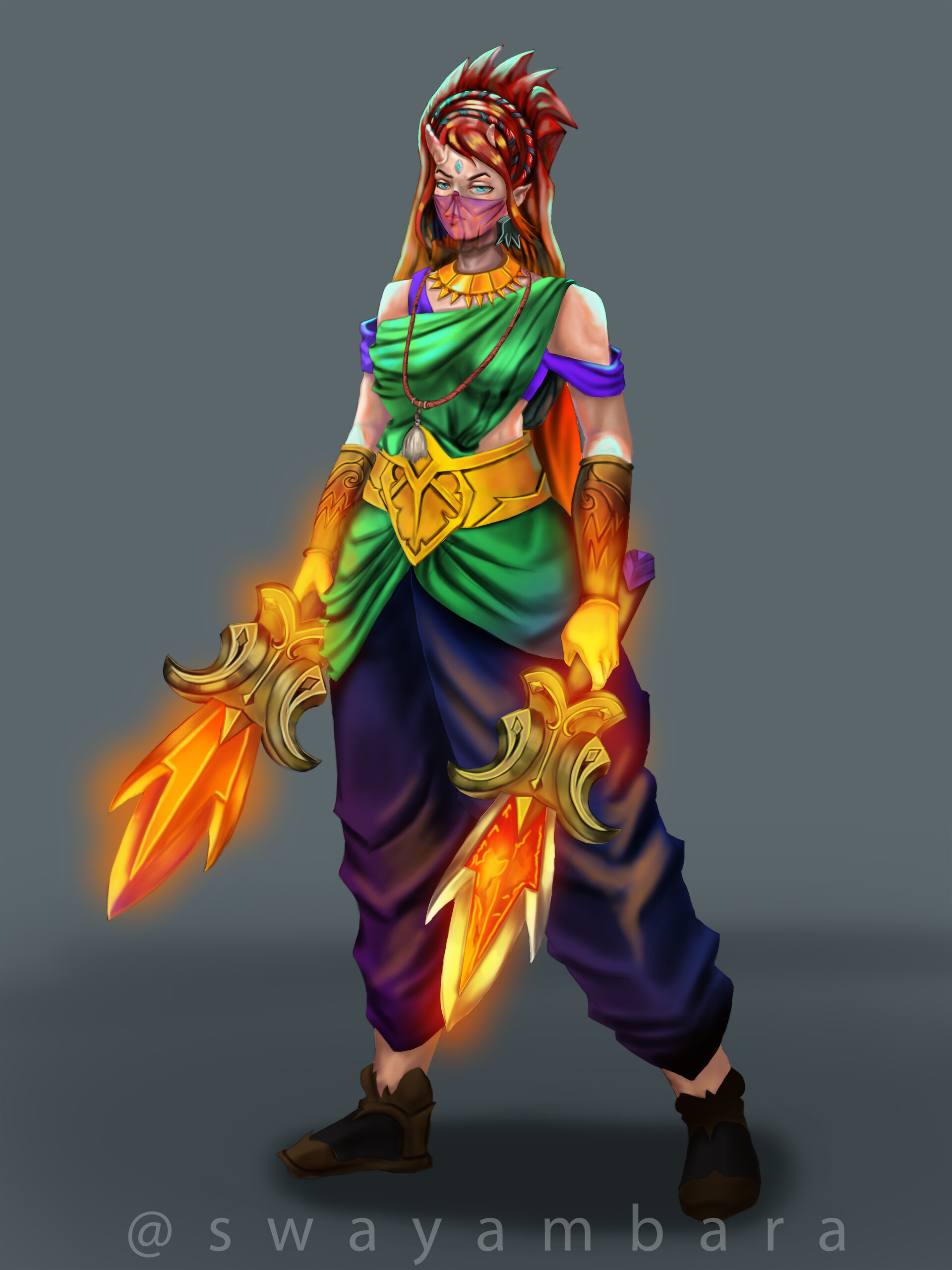 ArtStation - Surpanakha Character design