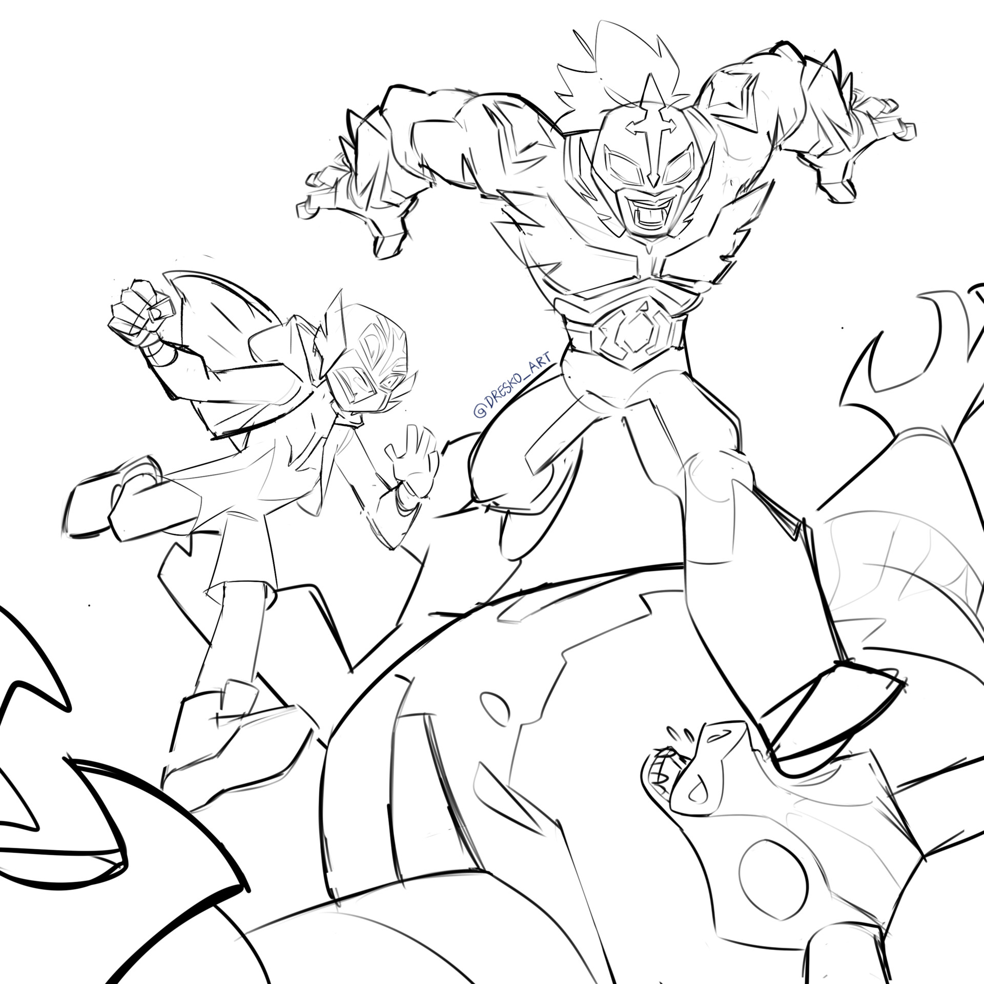 rey mysterio coloring sheet