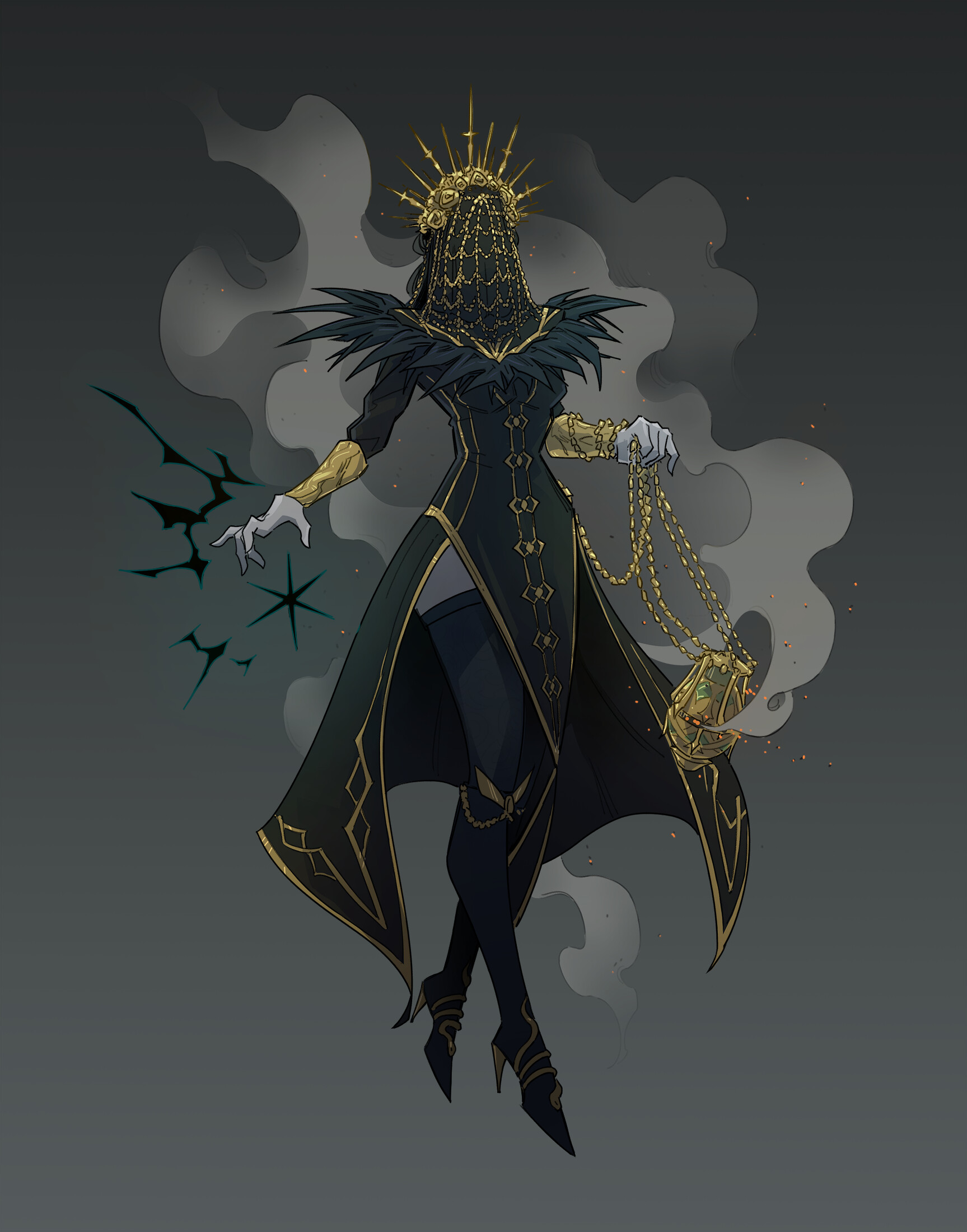 ArtStation - Undead Warlock (commissioned work)