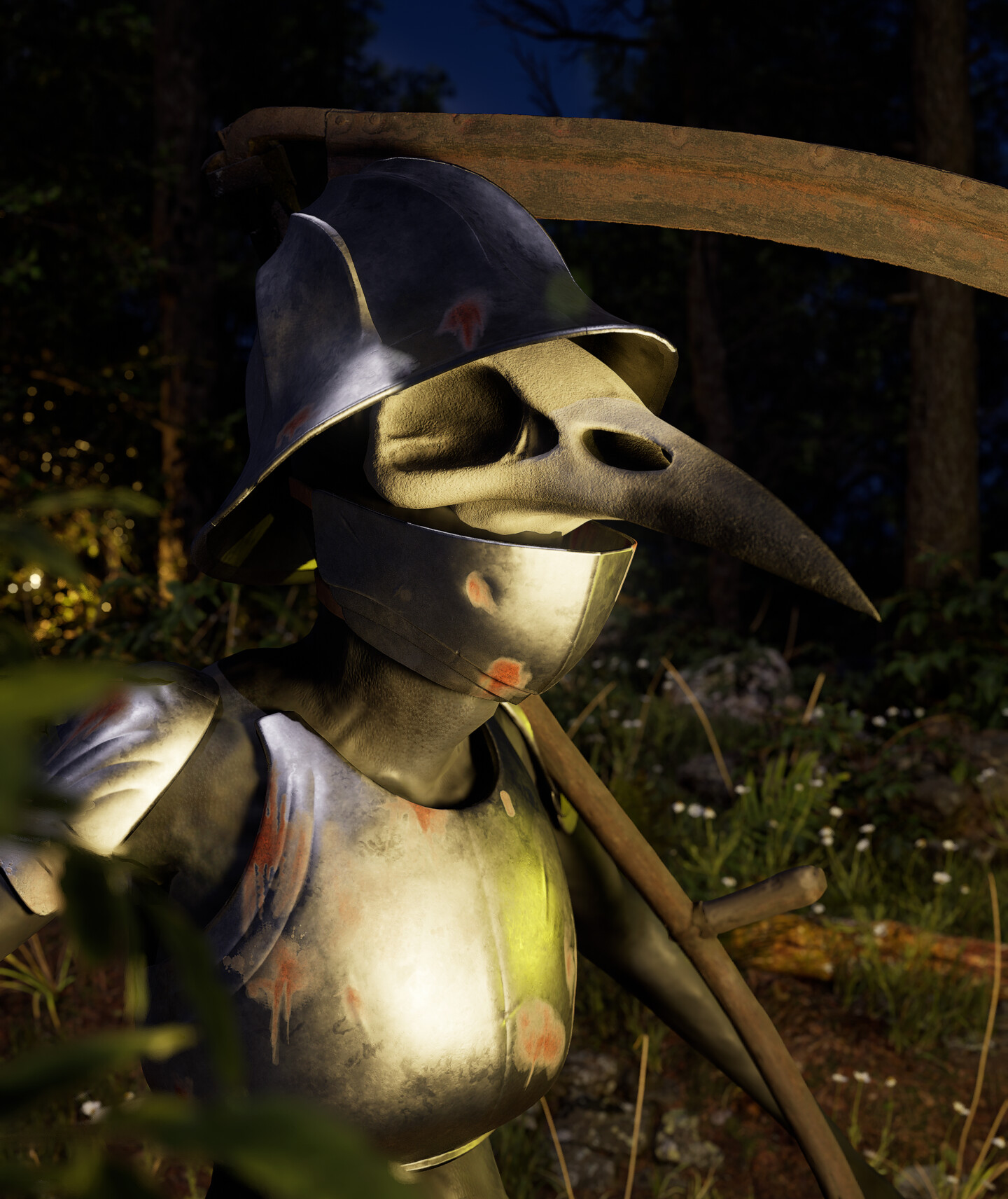 ArtStation - Raven creature guard