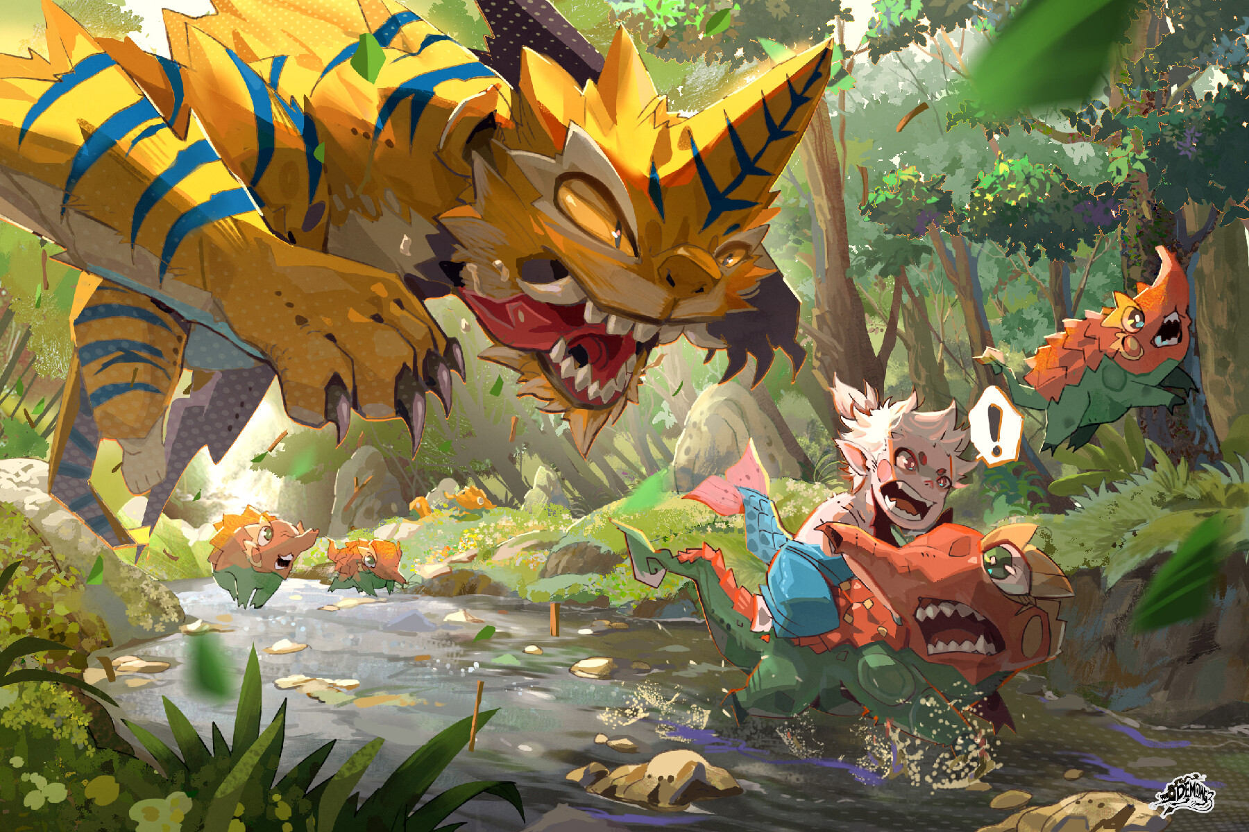 ArtStation - Hidden Jungle - Sang Prang