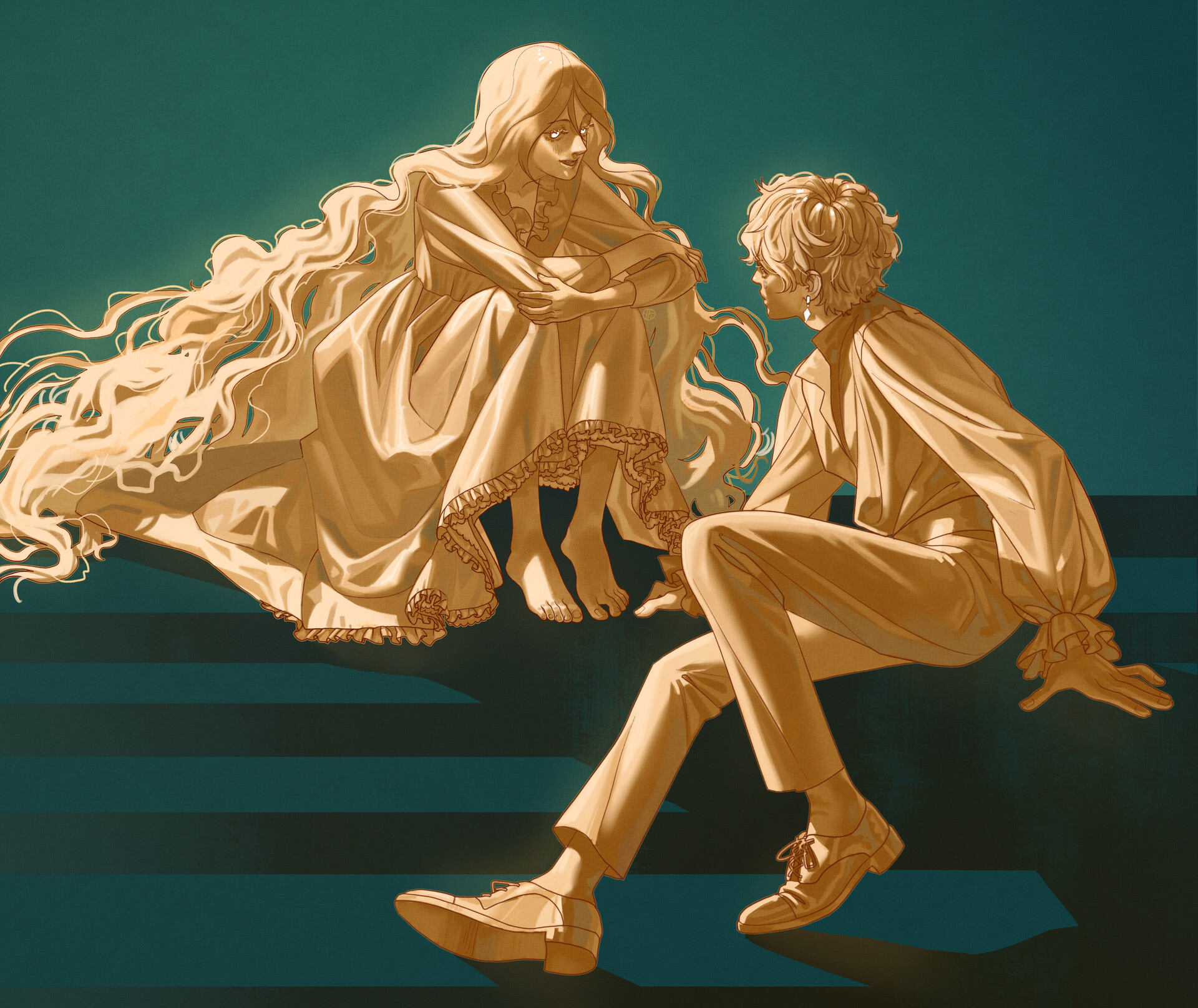 ArtStation - Golden memory