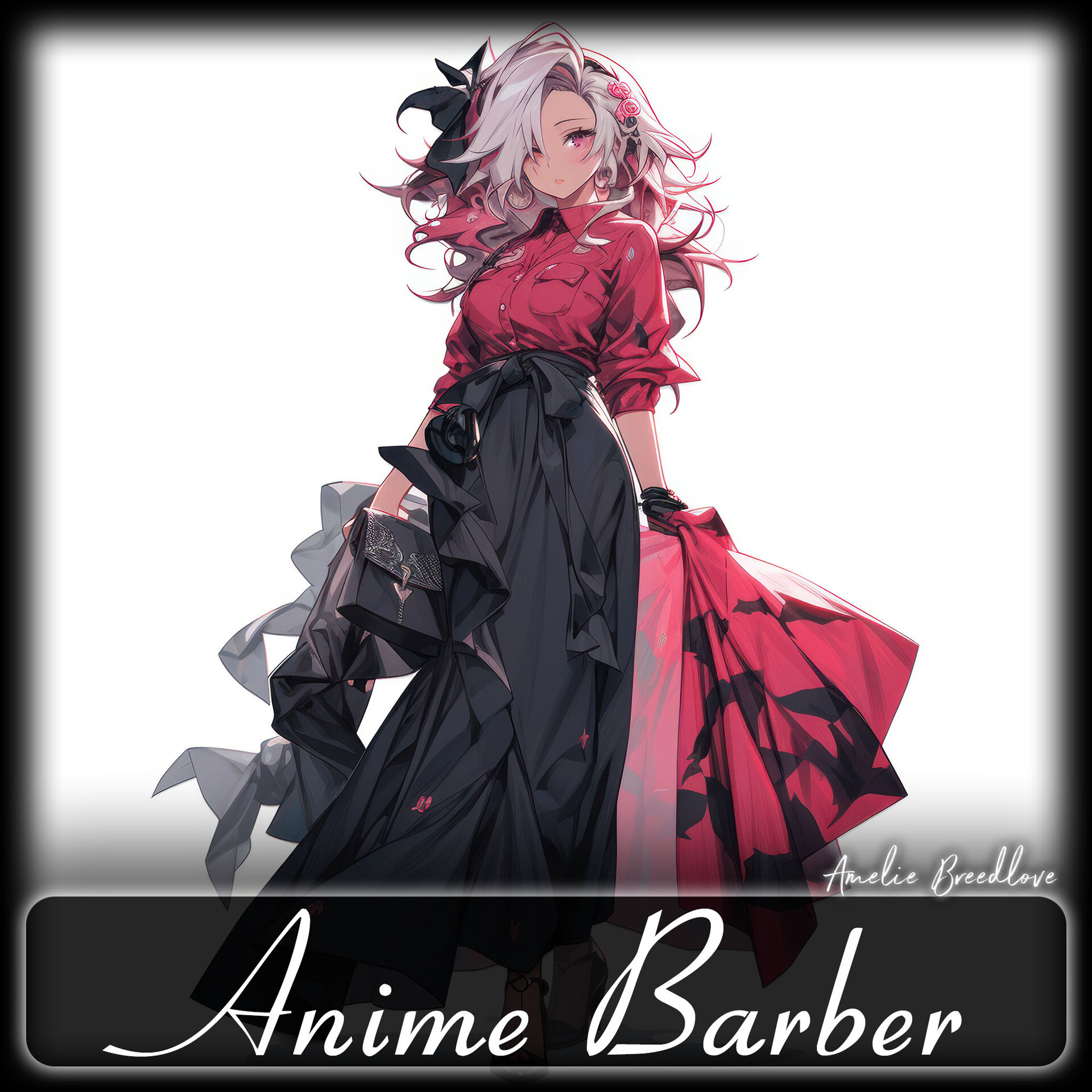 ArtStation - 200 Anime Barber (Full Body) Reference Pack | 4K | v.15