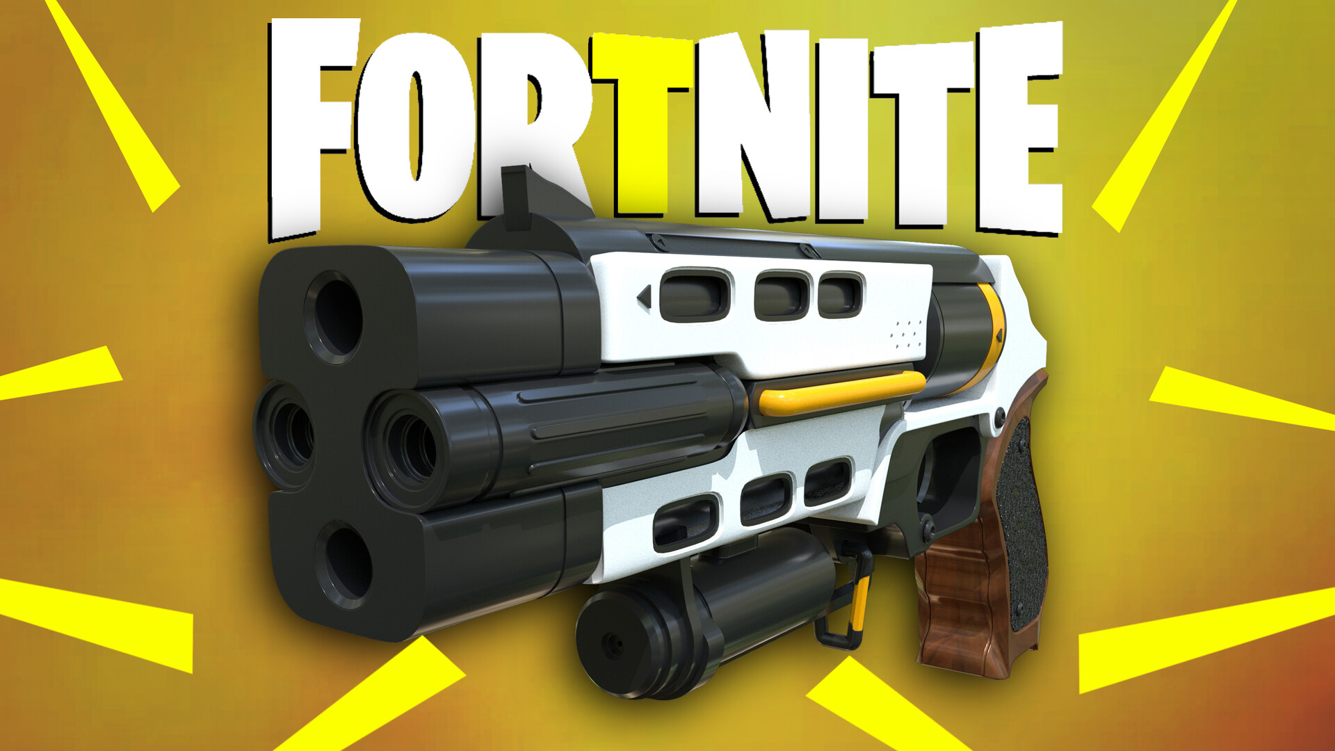 ArtStation - Fortnite Pistol 5.0