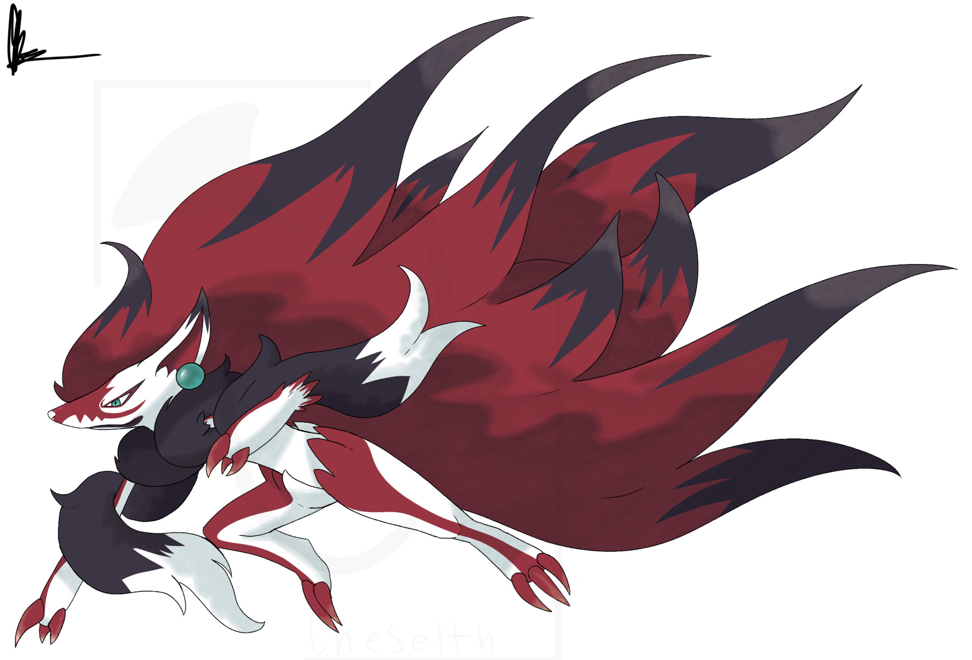ArtStation - Mega Zoroark