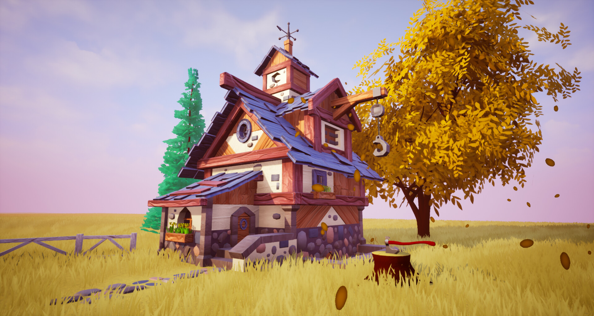 ArtStation - STYLIZED HOUSE