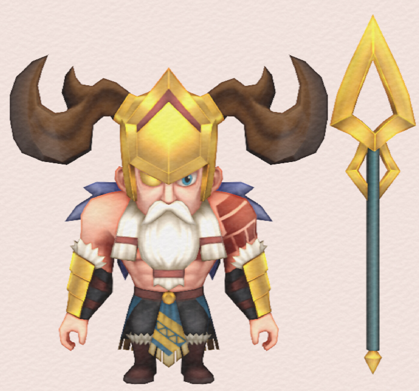 ArtStation - Odin game model