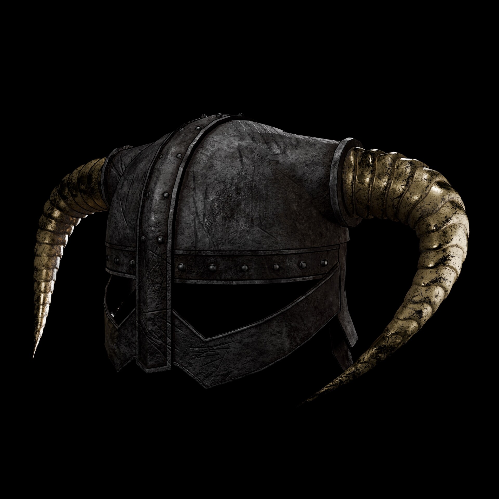 ArtStation - Skyrim Iconic Helmet