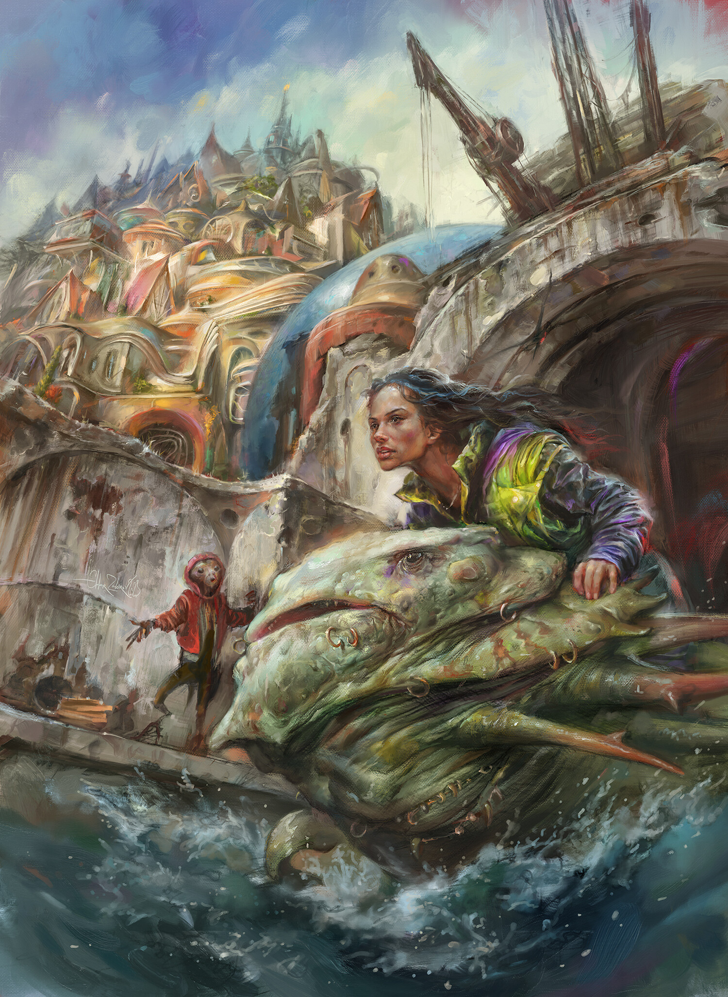 ArtStation - How Sere Kept Herself Together