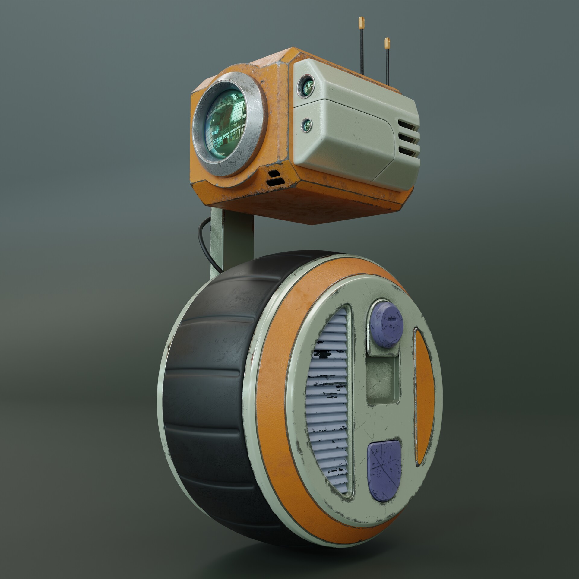 ArtStation - D-0 Droid