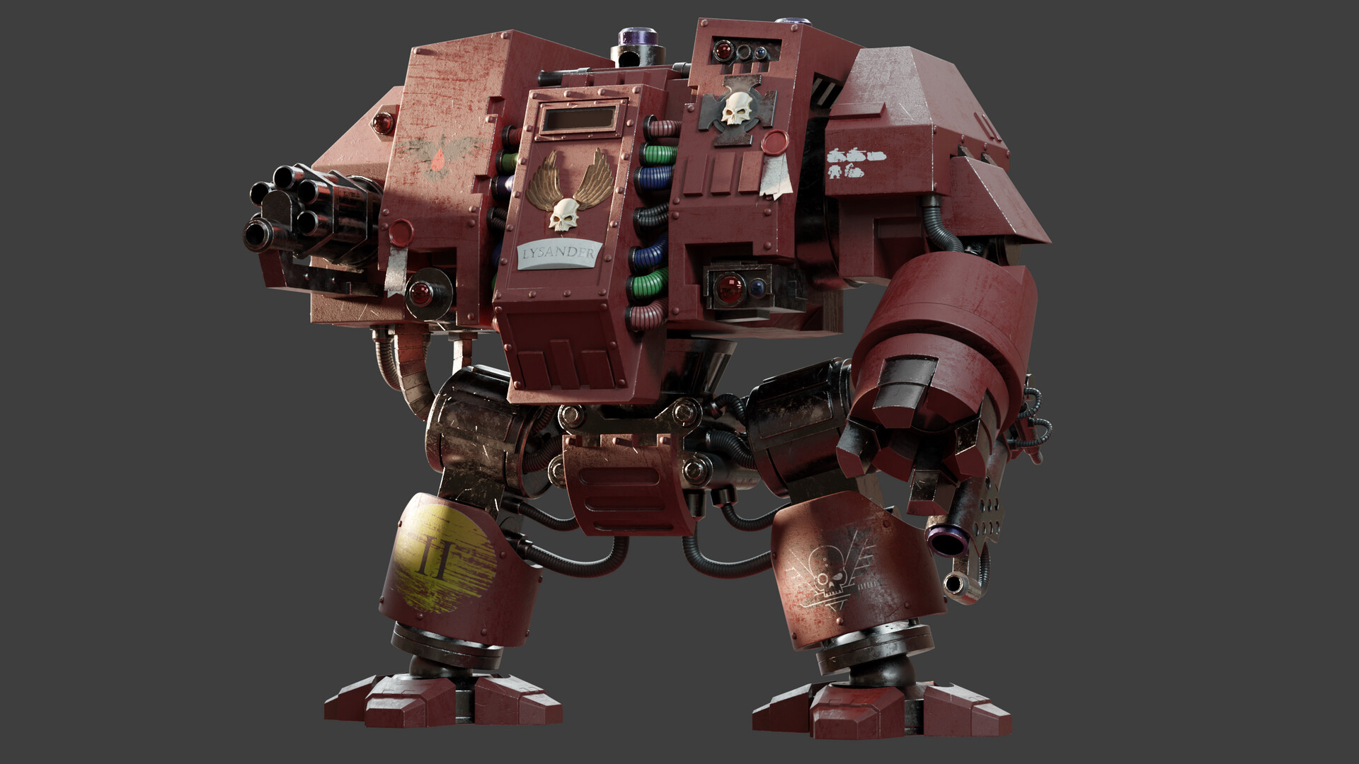 ArtStation - Warhammer 40k Dreadnought