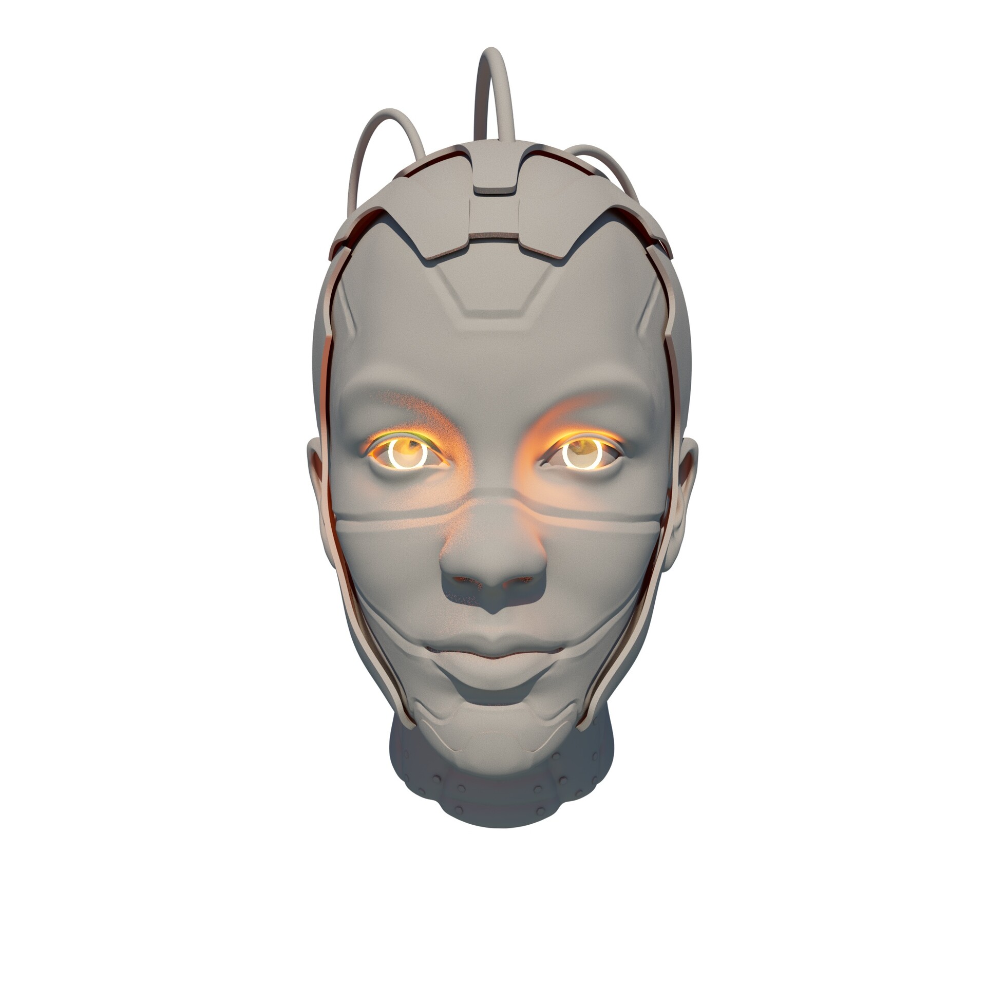 ArtStation - Zbrush Robot face