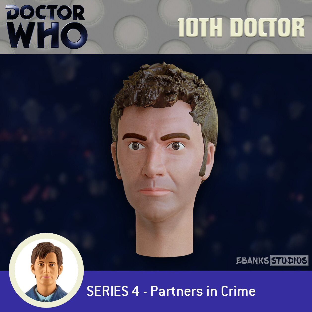 ArtStation - 10th Doctor / David Tennant (Series 4) Custom Doctor Who ...