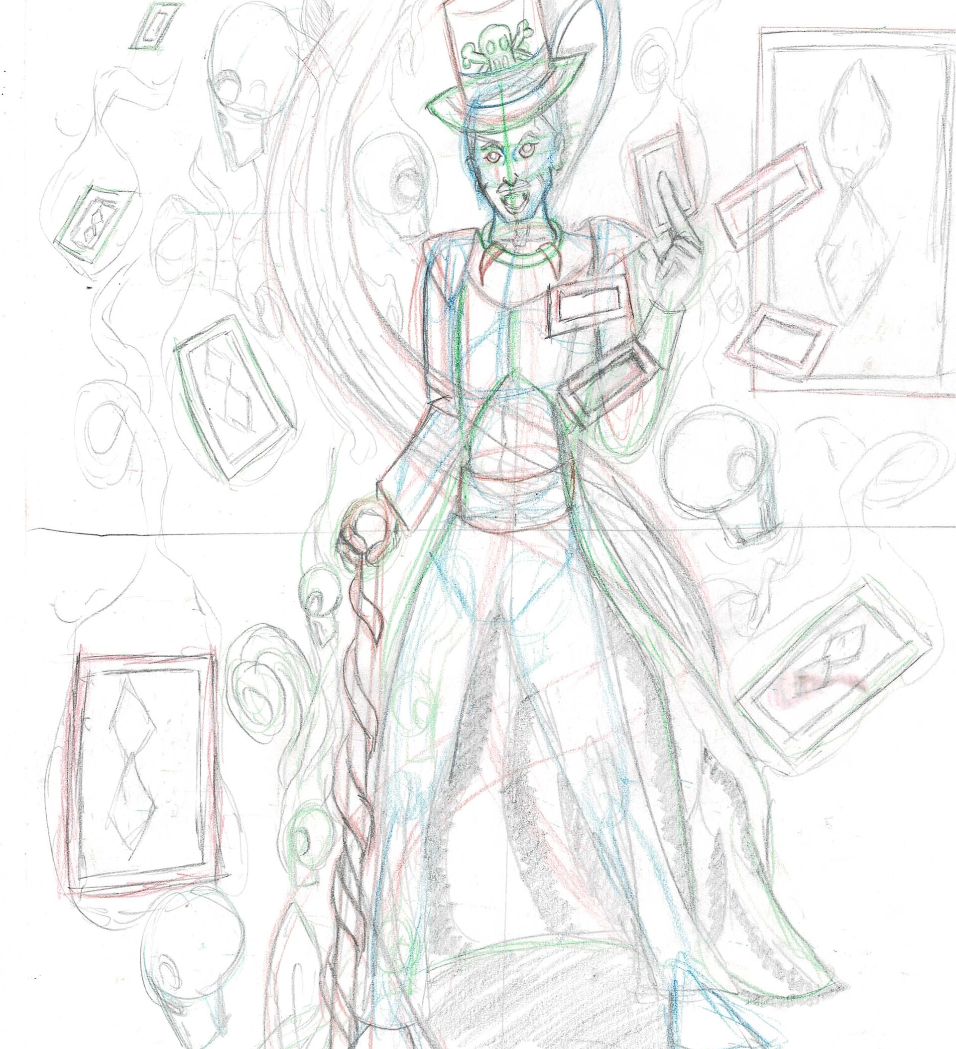 dr facilier coloring pages