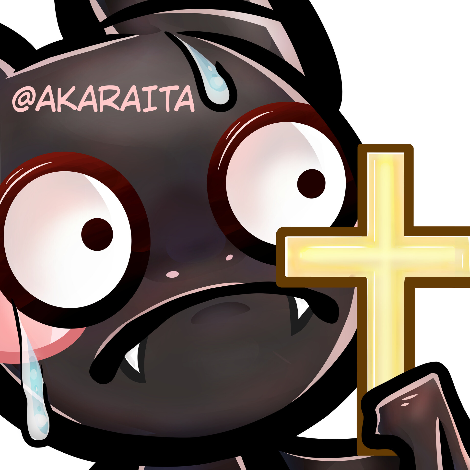 ArtStation - Axian cross emote