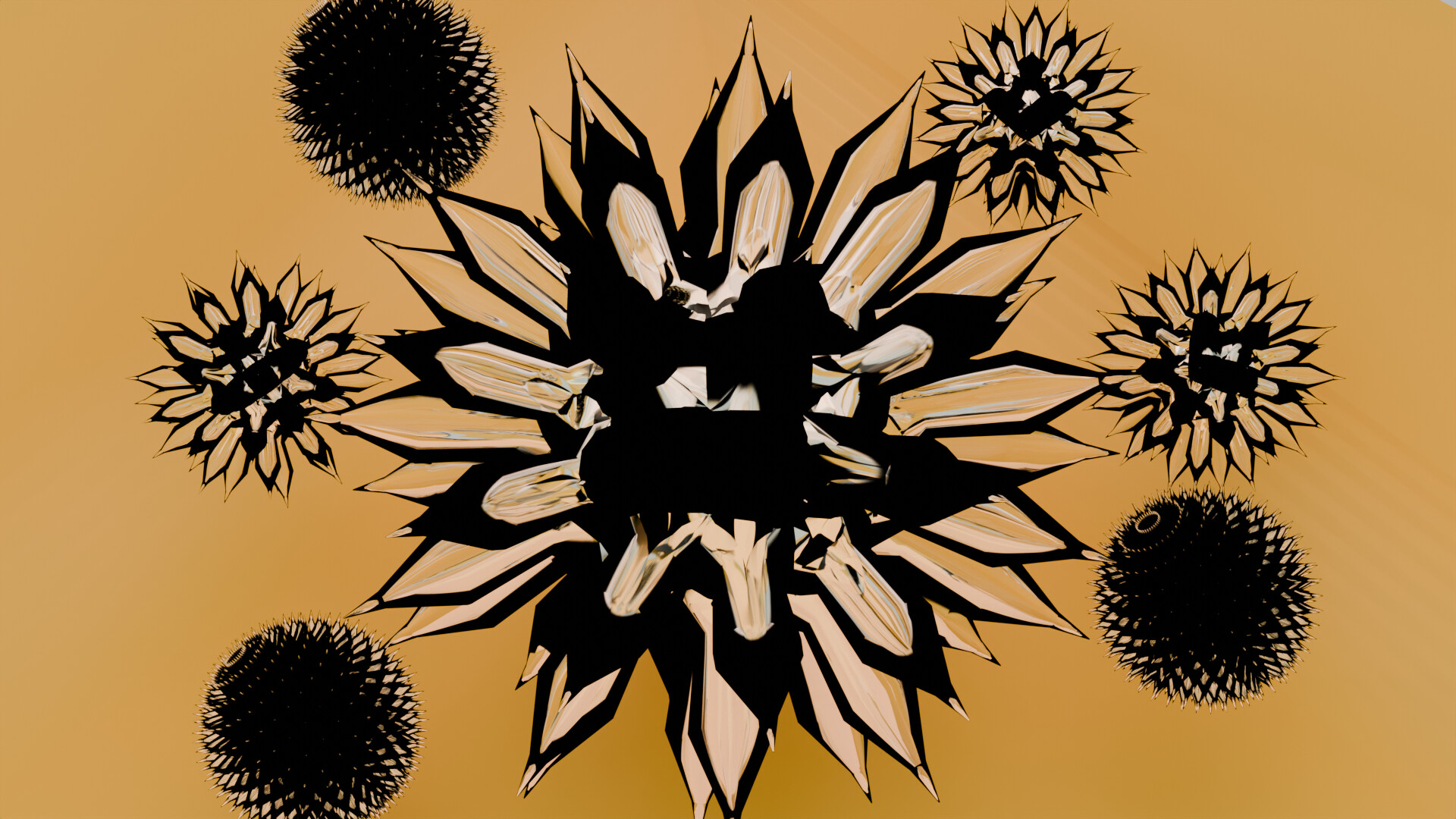 ArtStation - Pointy Glass (Geometry Nodes)