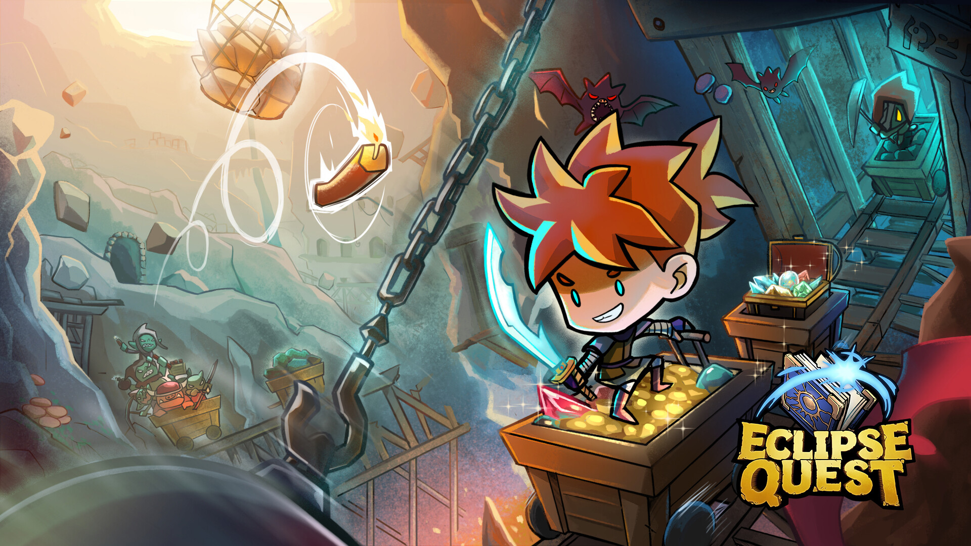 ArtStation - Eclipse Quest - Splash Art