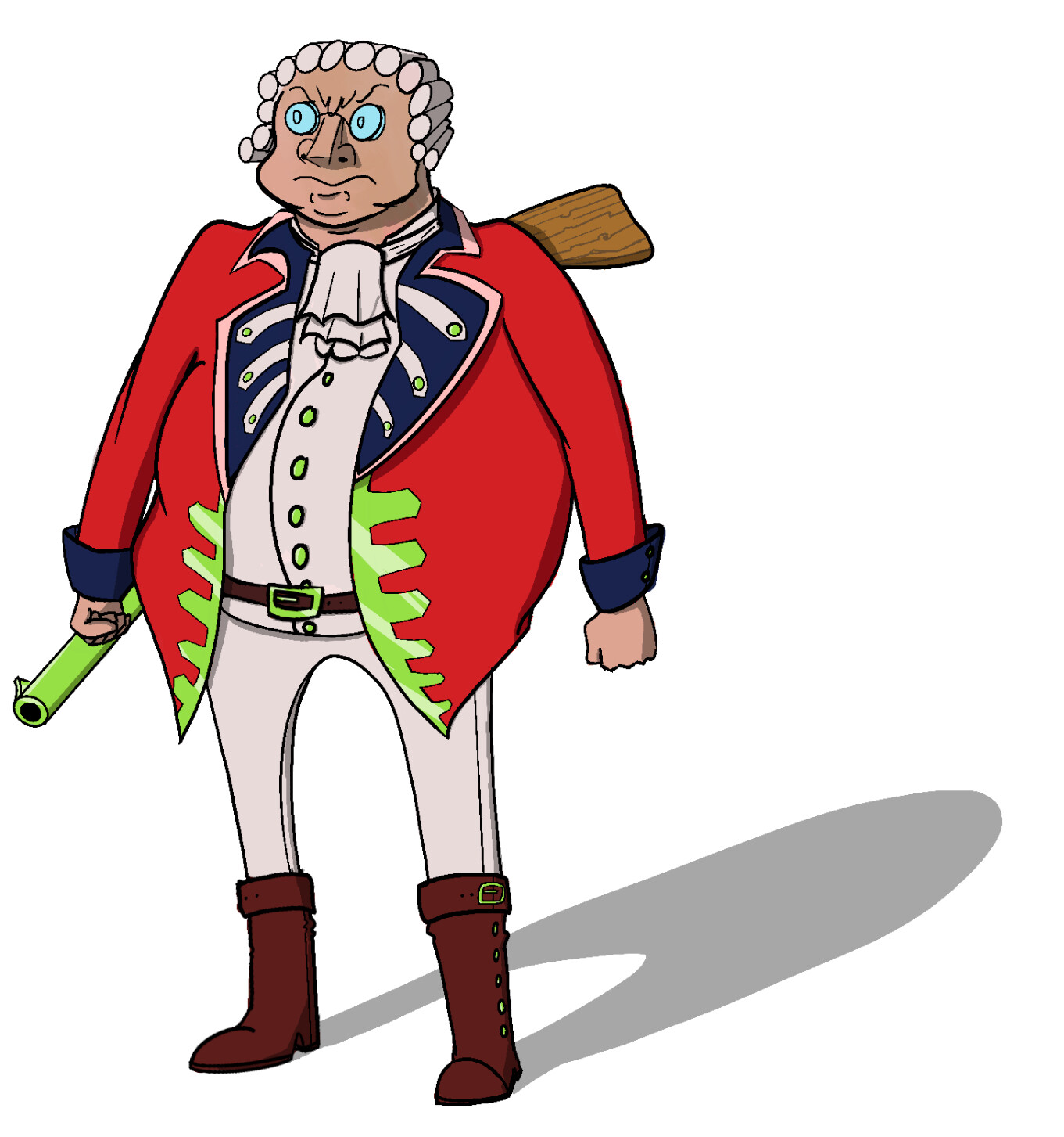 ArtStation - Colored Character Concept: The Governor