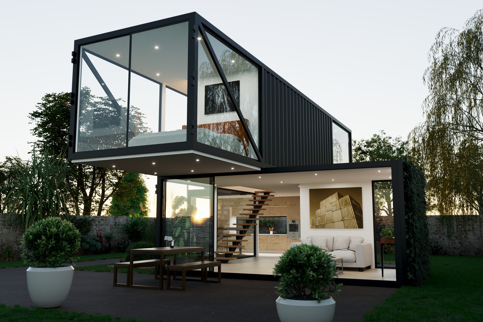 ArtStation - Container Home