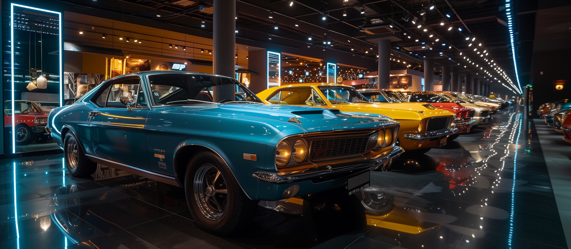 ArtStation - car show exhibition