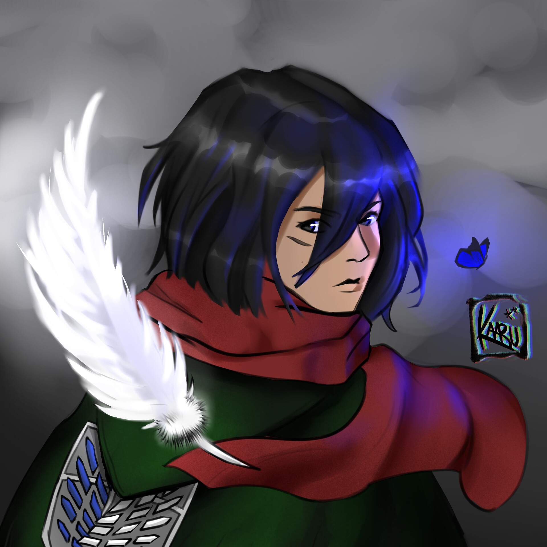 ArtStation - Mikasa Ackerman