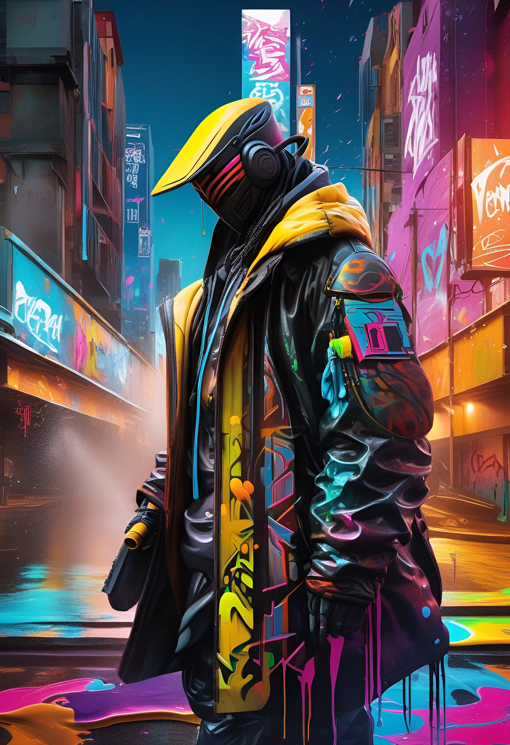 ArtStation - Different cyberpunk Characters