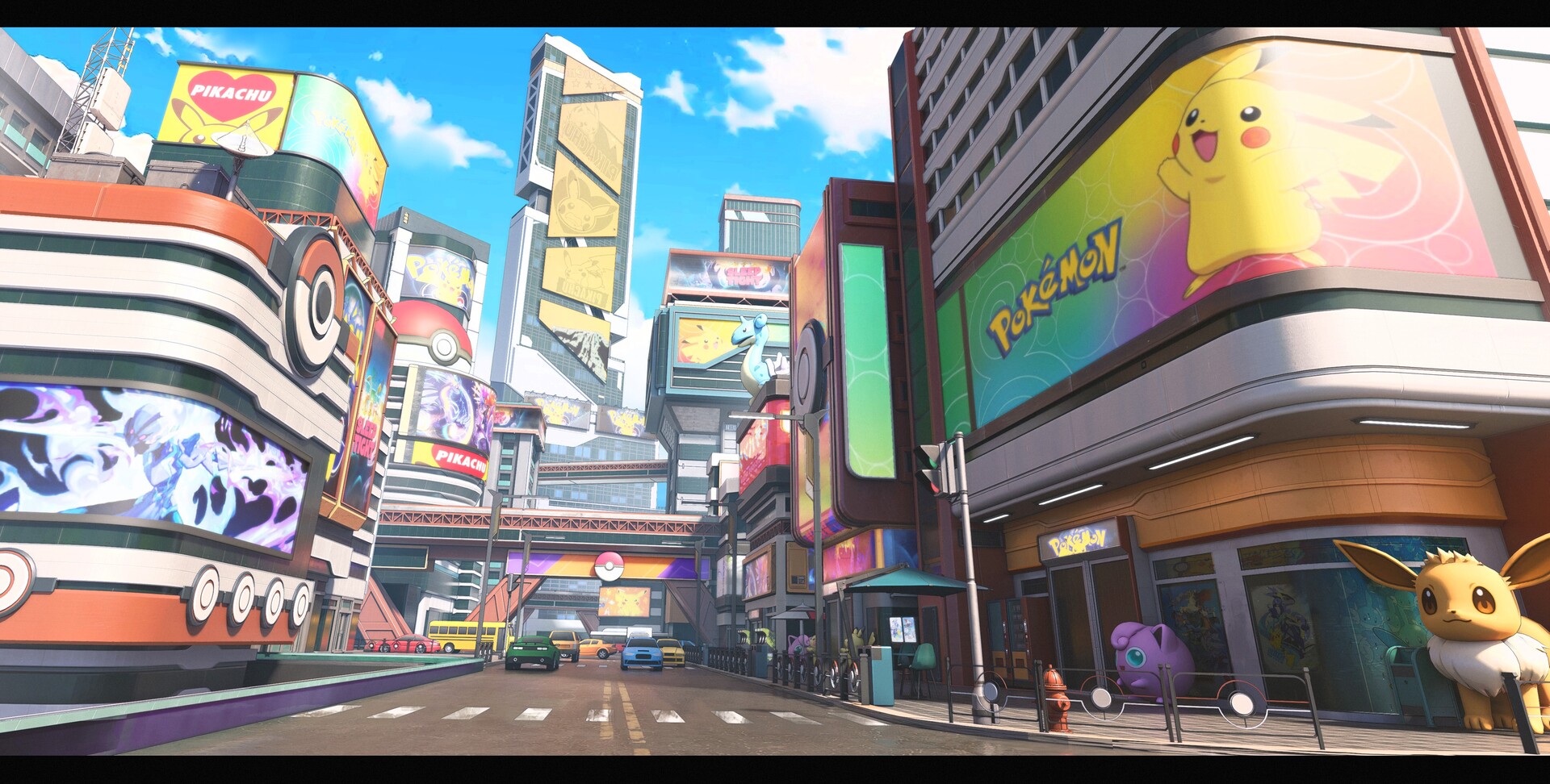 ArtStation - 宝可梦都市 Pokémon City
