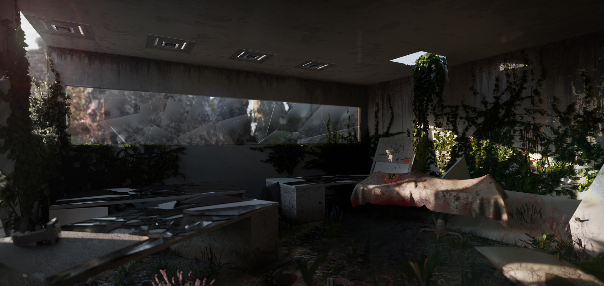 ArtStation - Abandoned Lab
