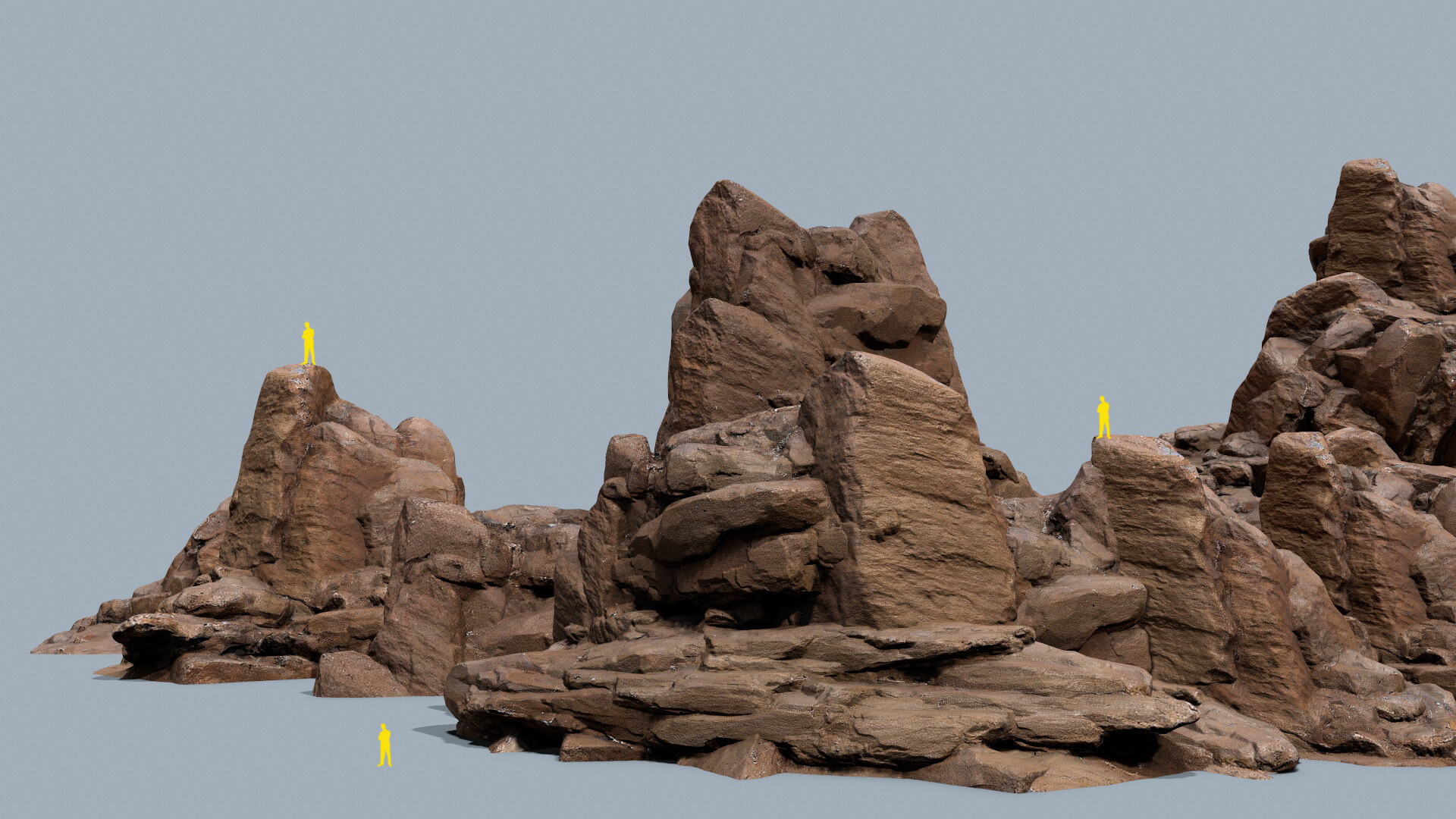 ArtStation - desert rocks