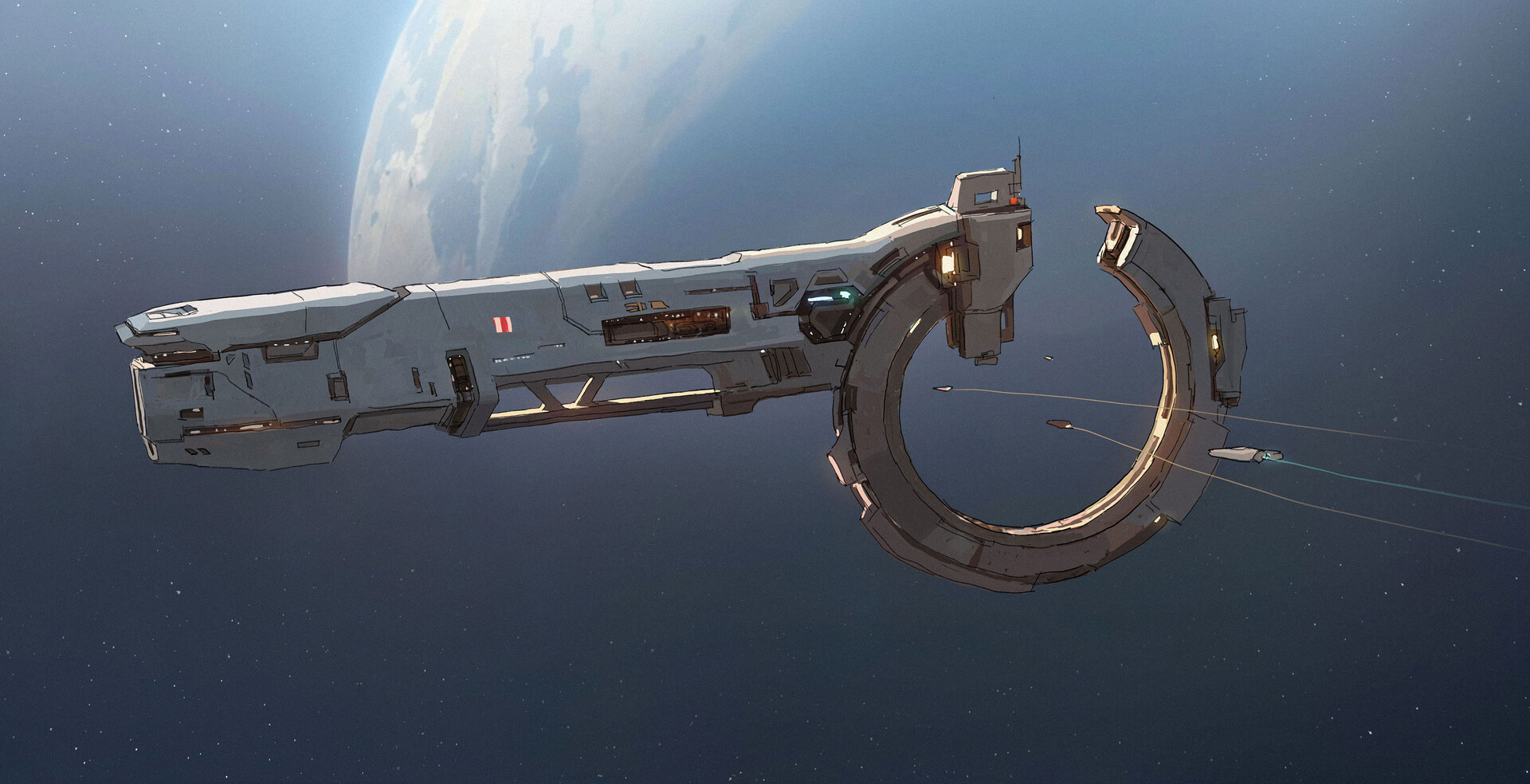 ArtStation - space station