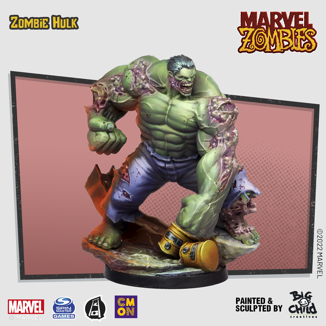 Stivens trujillo Sanchez - HULK ZOMBIE miniature