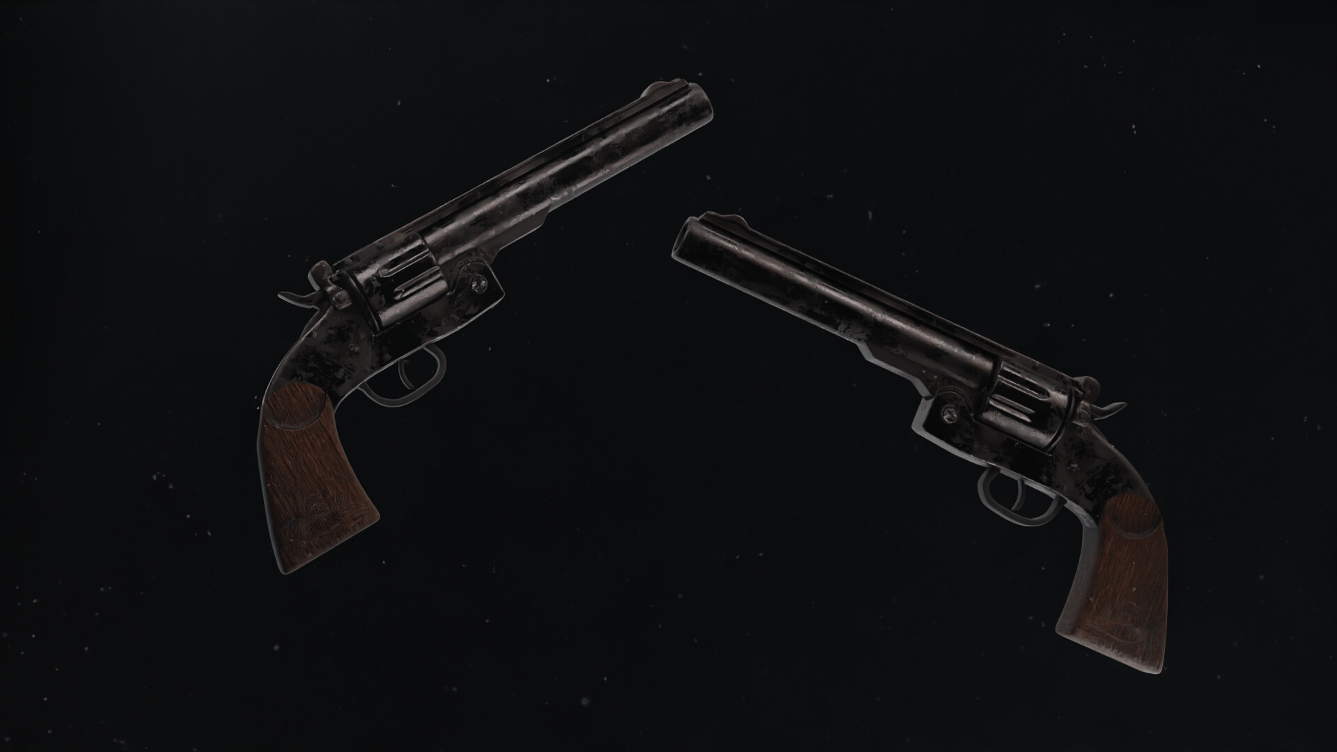 ArtStation - Schofield Revolver