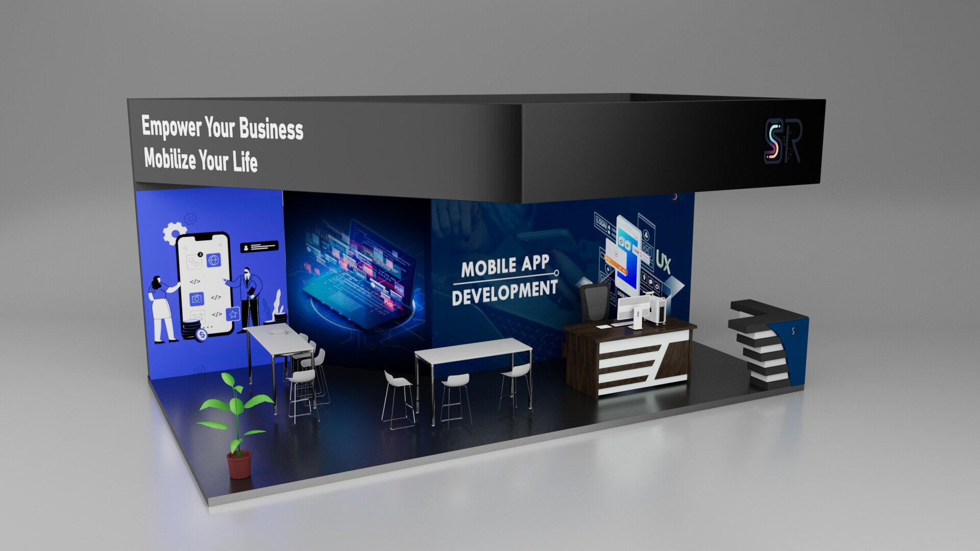 ArtStation - SR App Development - Exhibition Stand