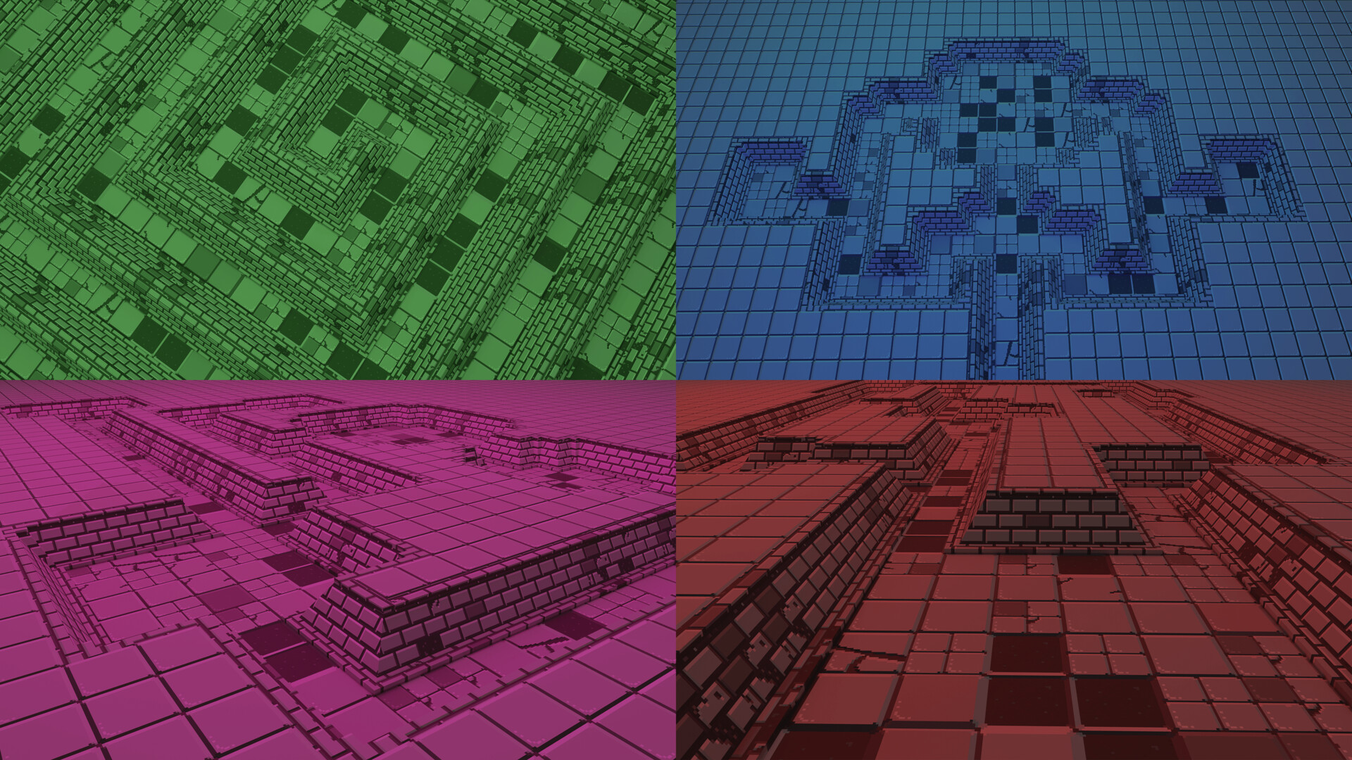 ArtStation - Dungeon Generator Blender Geometry Nodes