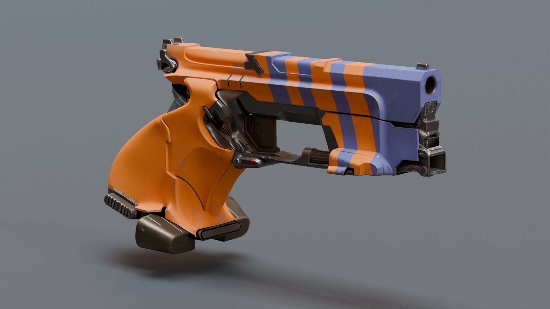 ArtStation - Orange Guns Model