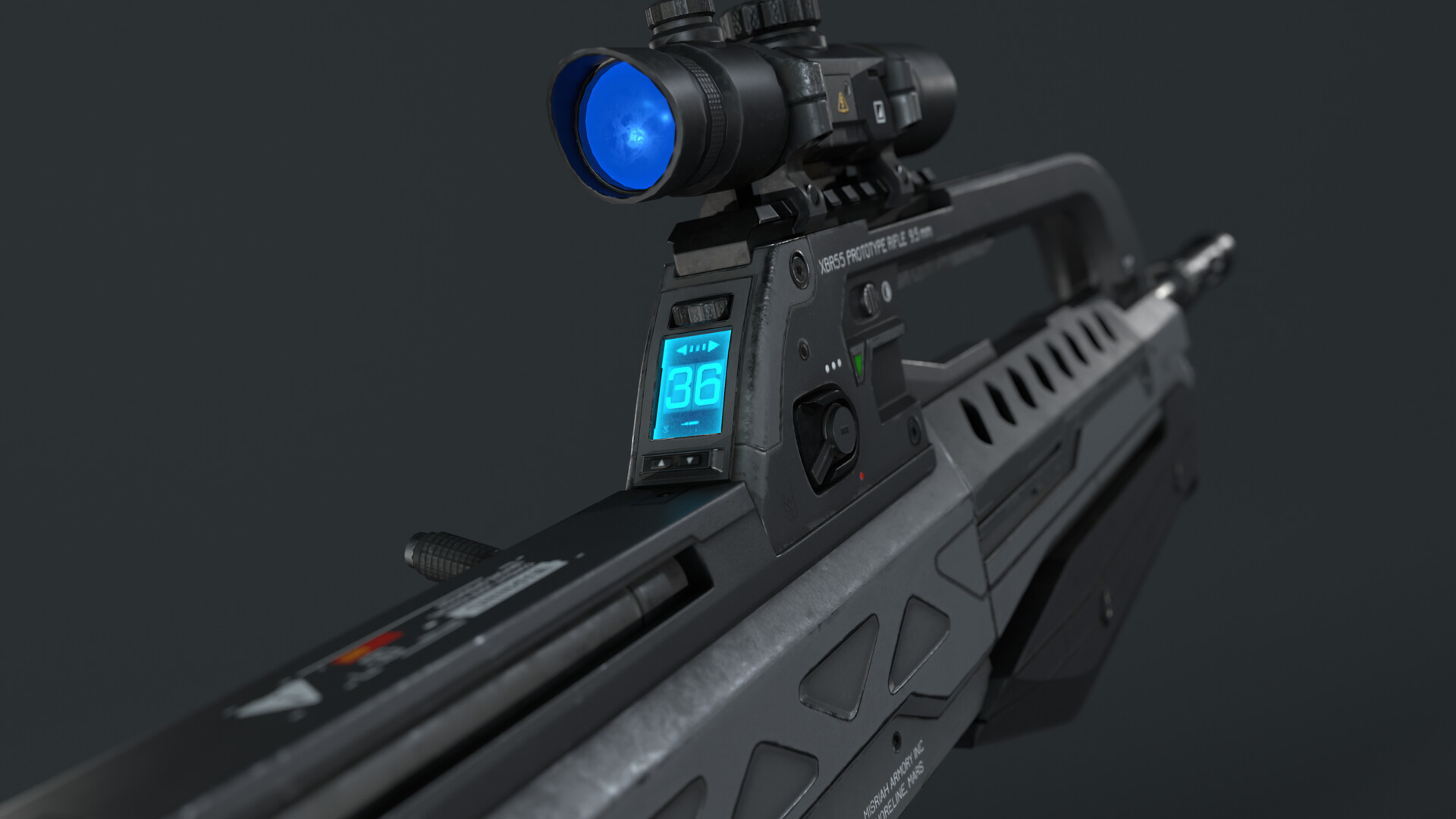 ArtStation - Battle Rifle