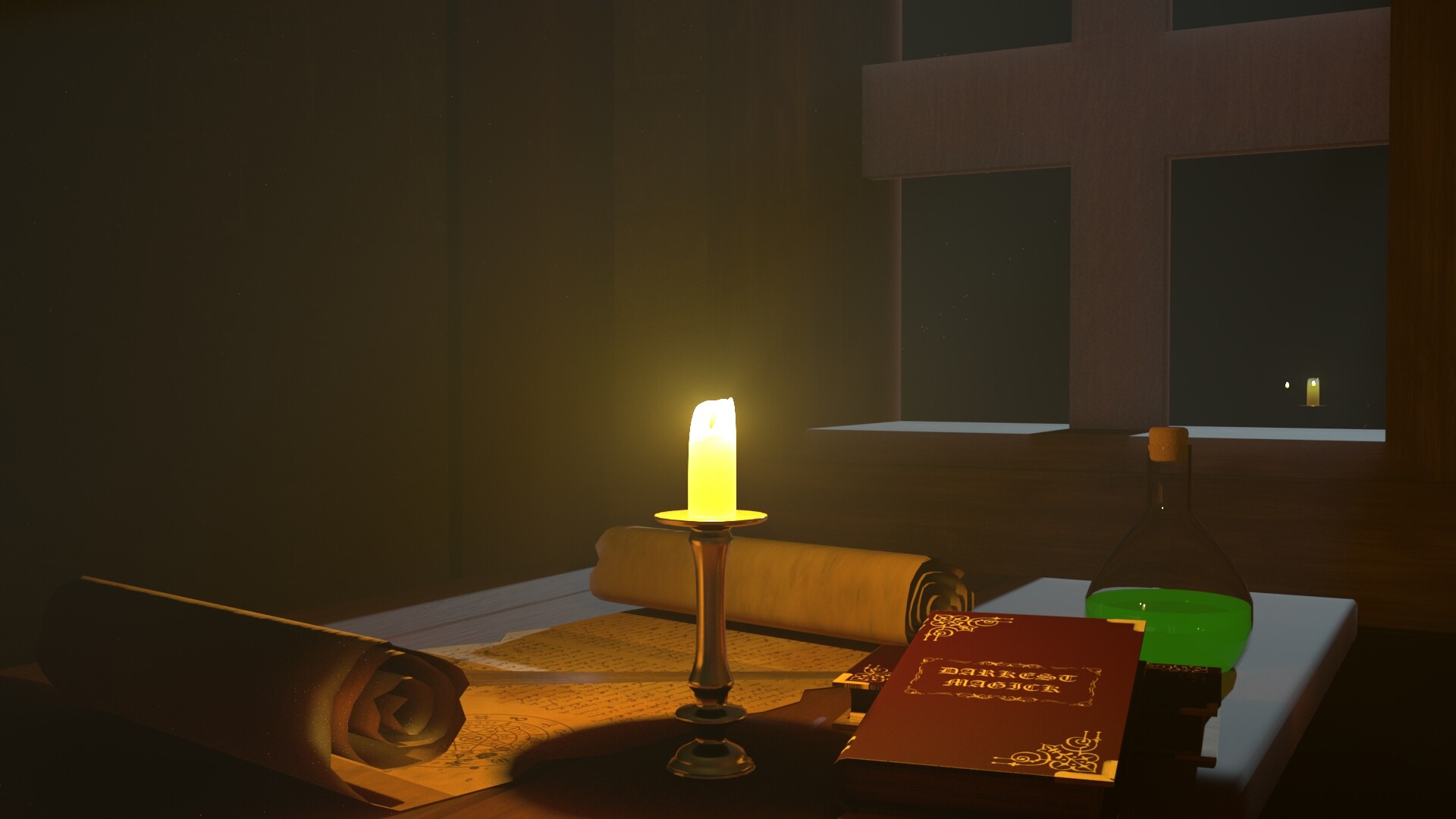 ArtStation - Mage's Room