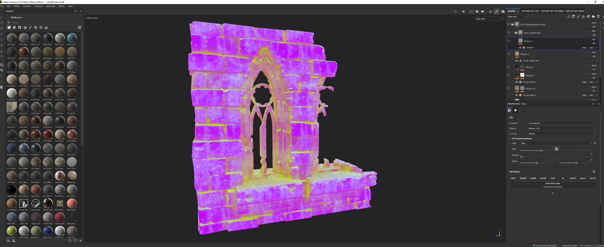 Chris Evry - Katanalevy - Dark Fantasy Ruins Environment