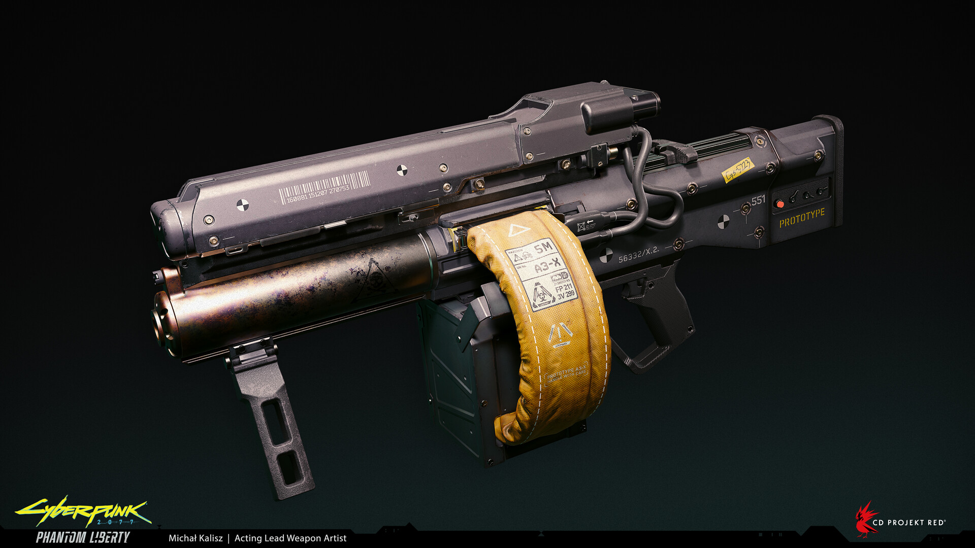 Michal Kalisz - Cyberpunk 2077 Phantom Liberty: Militech Hercules 3AX